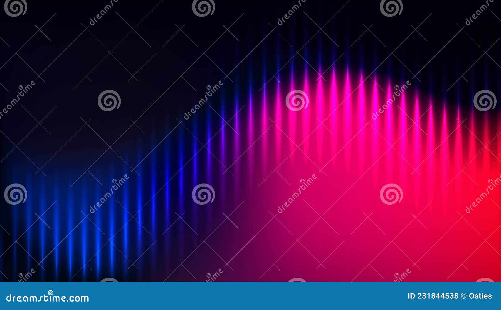 Light Rhythm Sound Wave Background Stock Vector - Illustration of ...
