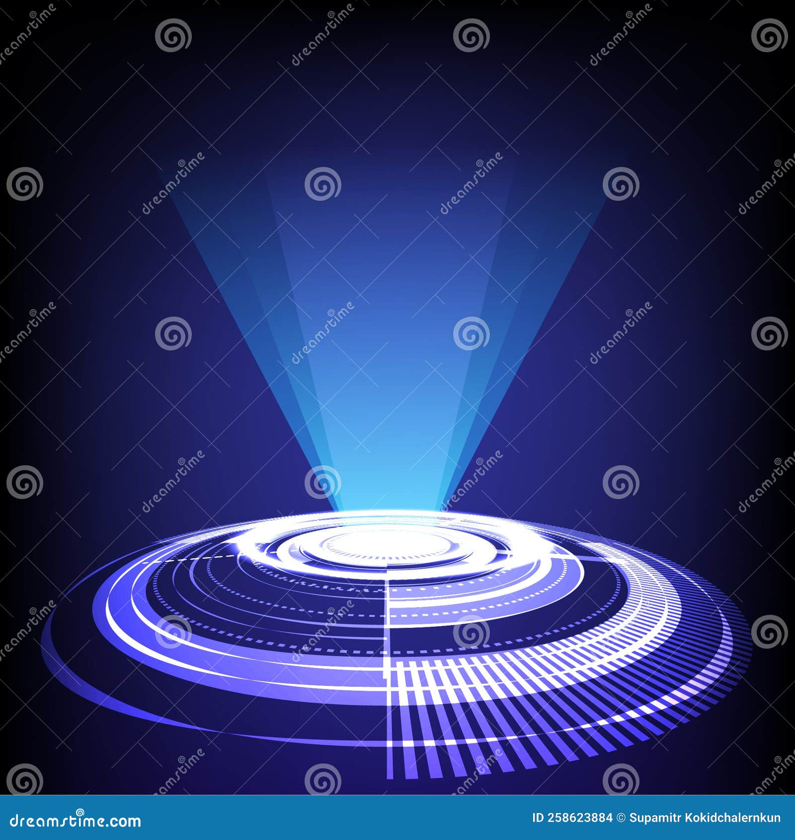 Light Ring Laser Vector Design Technology Digital Stock Vector ...