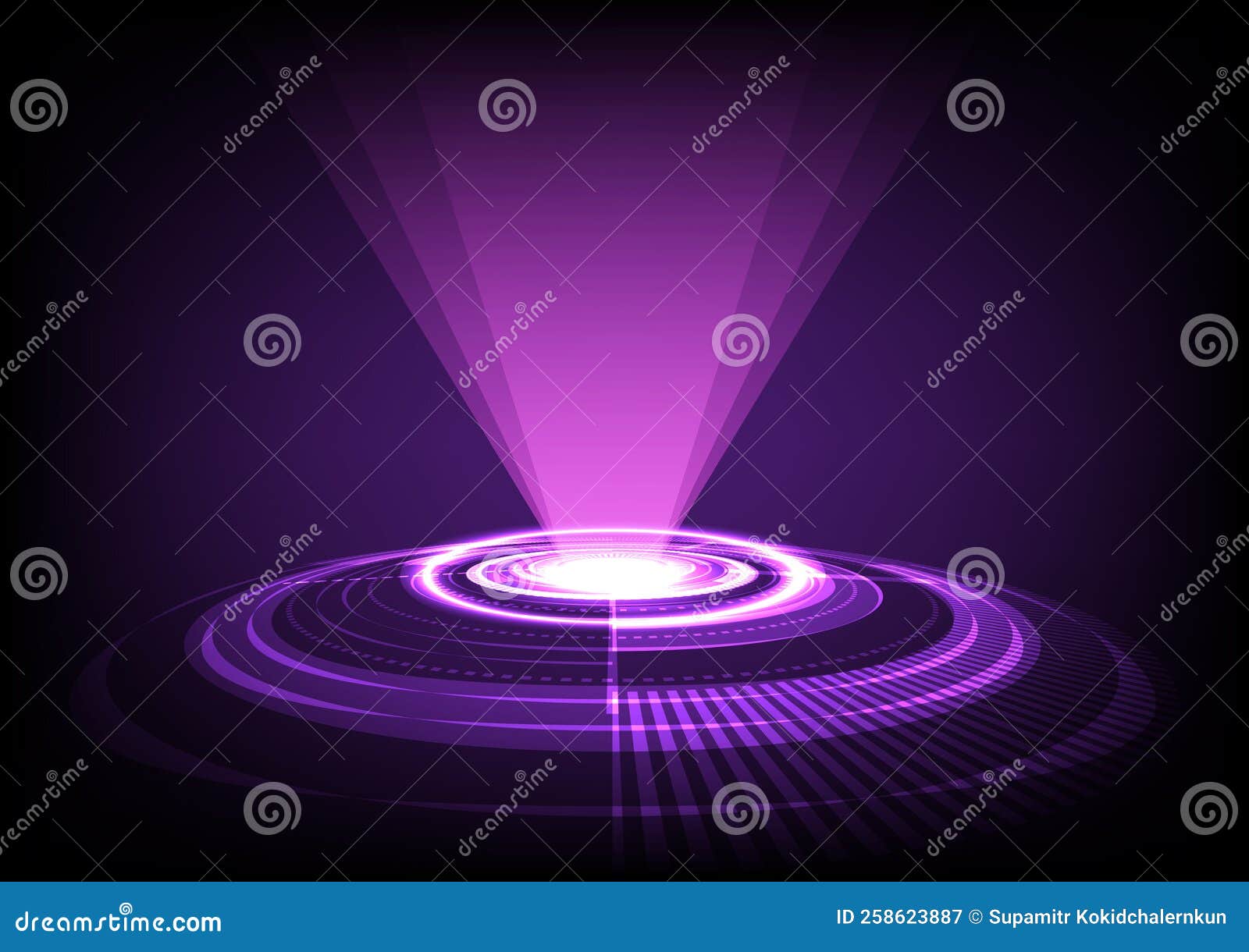 Light Ring Laser Vector Design Technology Digital Stock Vector ...