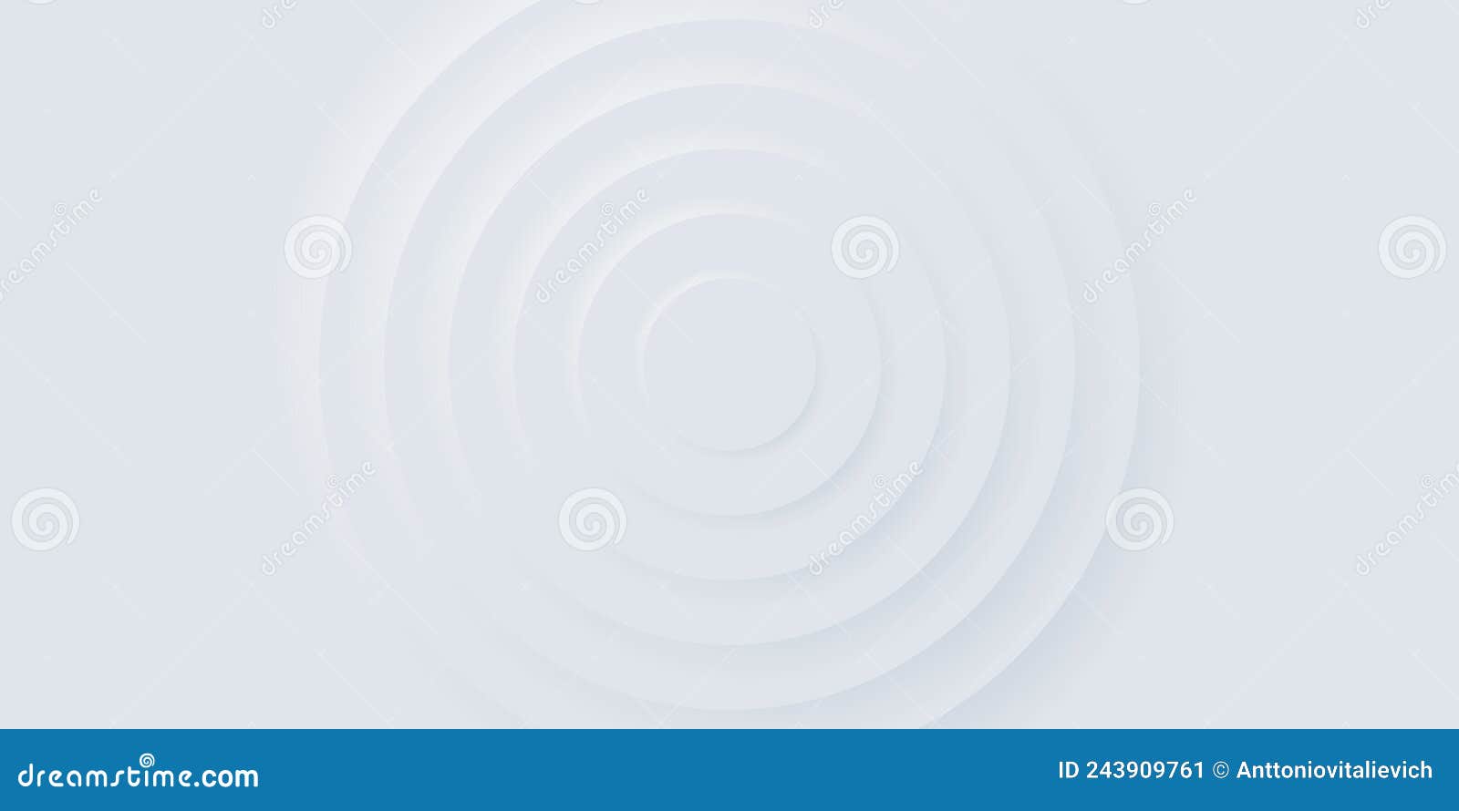 Light Round Texture Pattern. Circular White, Gray Background in ...