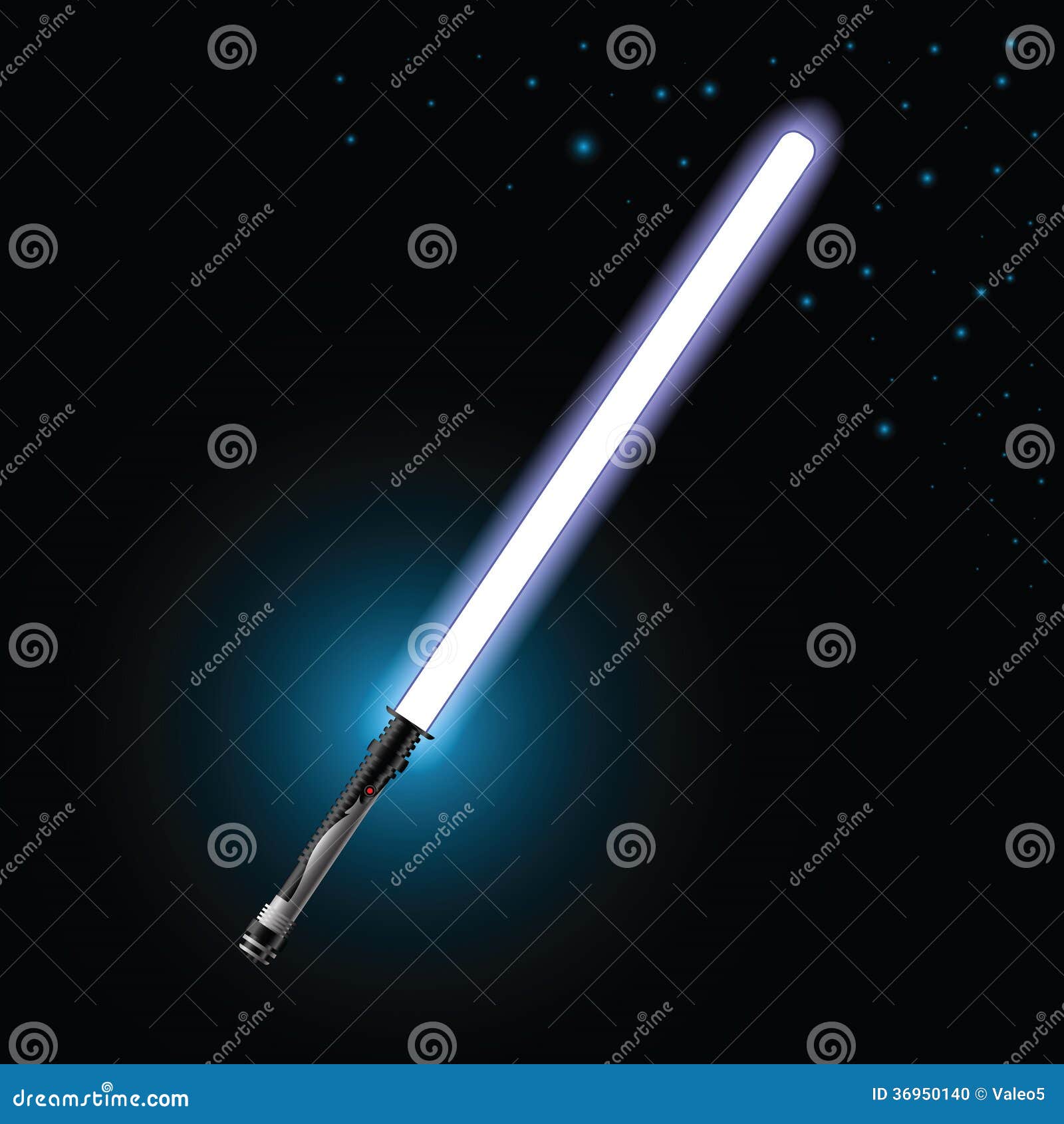 Light saber stock vector. Illustration of collection - 36950140