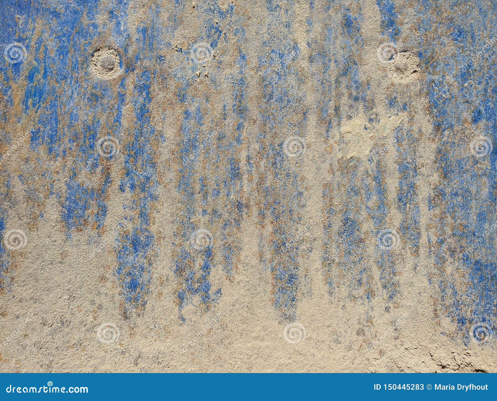 Light Sand on Blue Background Stock Image - Image of design, color ...