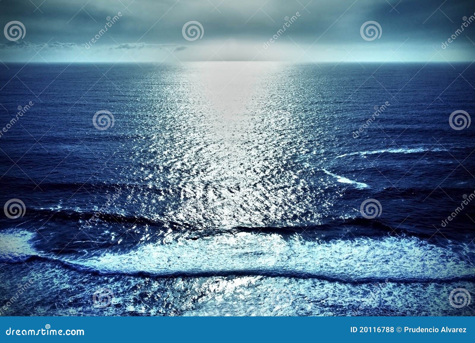 Light and sea stock photo. Image of disaster, cloudscape - 20116788