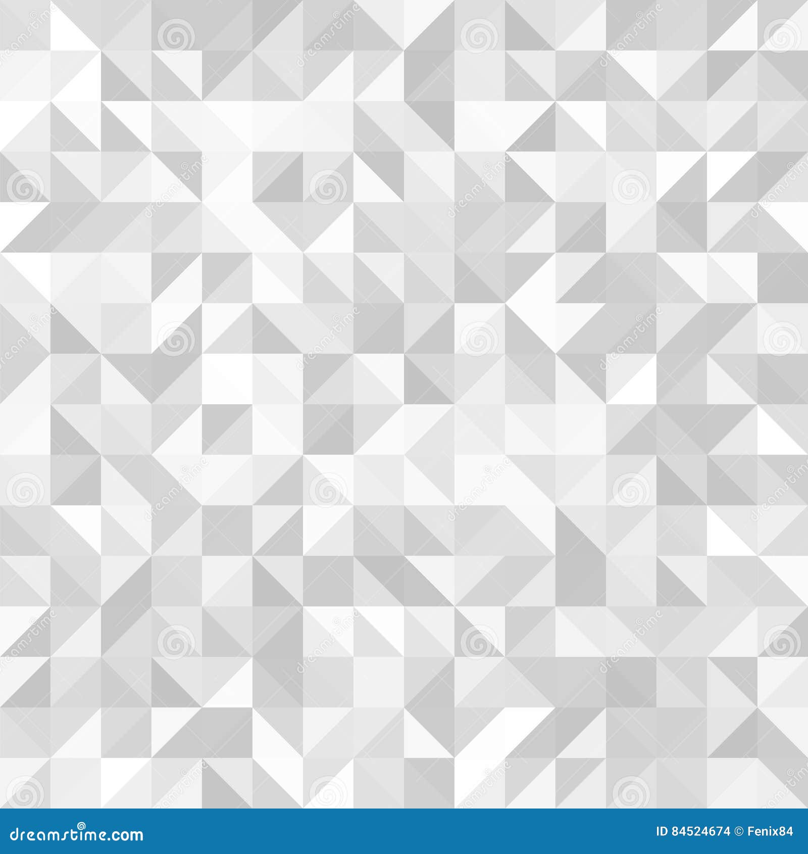Light Seamless Grey Pattern With Hand Drawn Pentagons Cartoon Vector ...