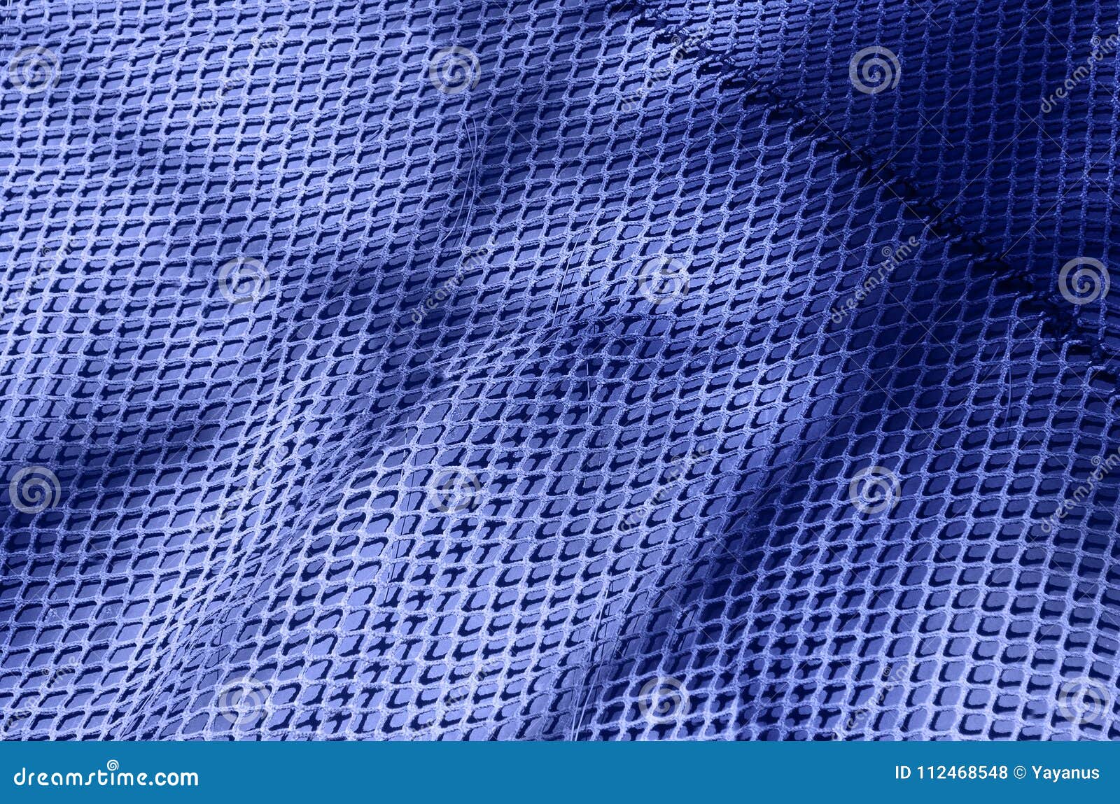 Blue Textile Grid Background Stock Photo - Image of mesh, black: 112468548