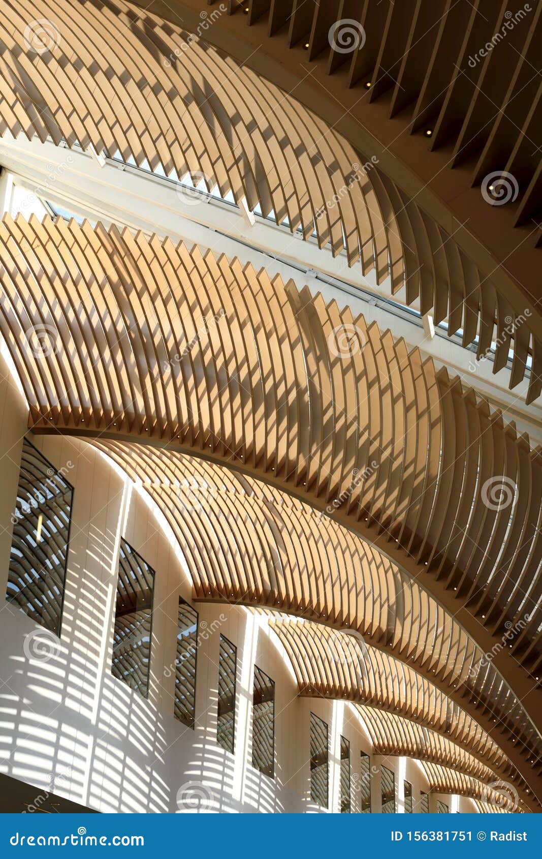 Light and Shadow on Ceiling Stock Image - Image of architectural ...