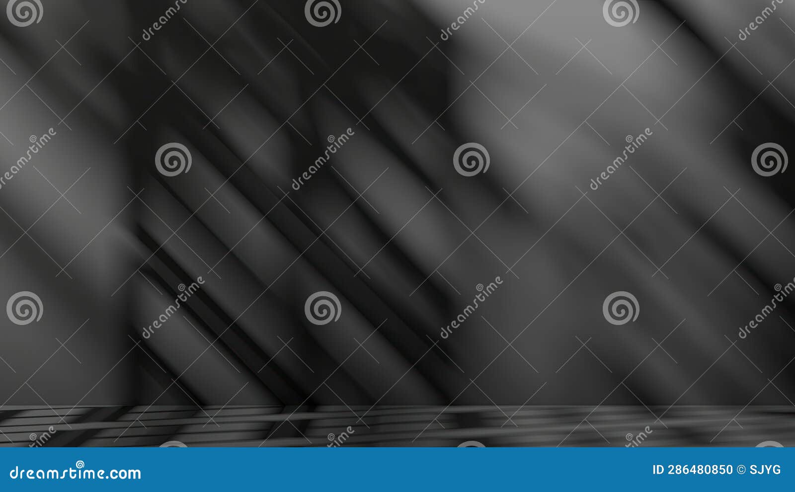 Light and Shadow Coming into the Room, Window Frame, Blinds, and Shadow ...