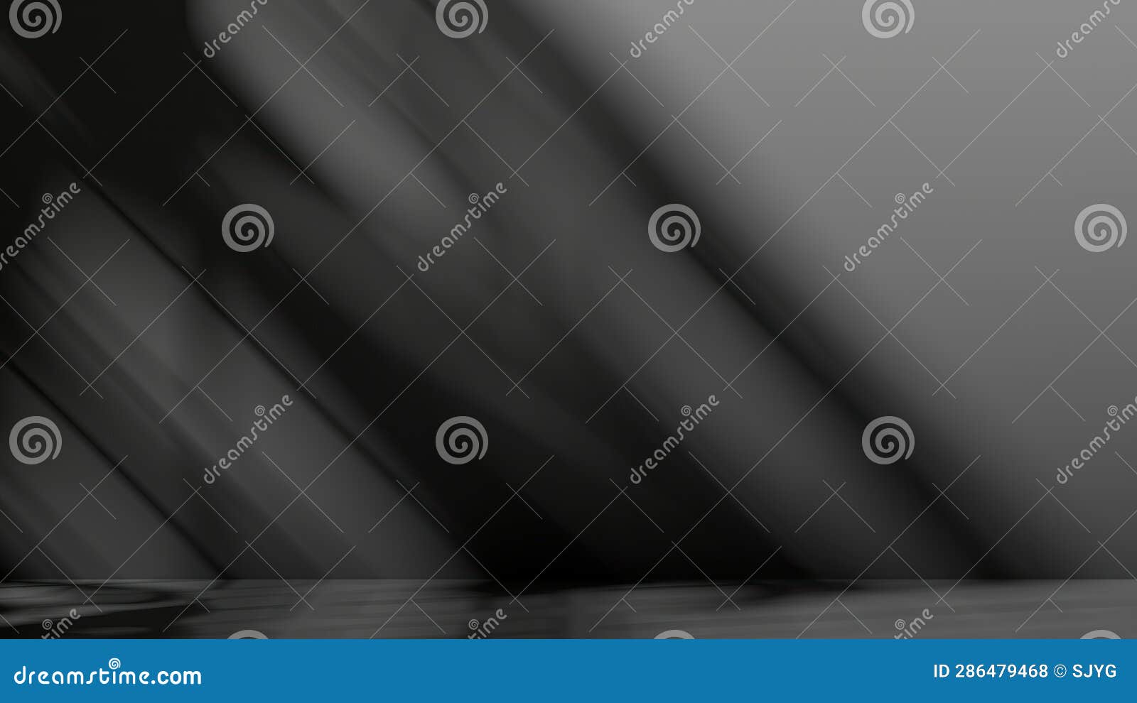 Light and Shadow that Enter the Room, Window Frame, Blinds and Shadow ...