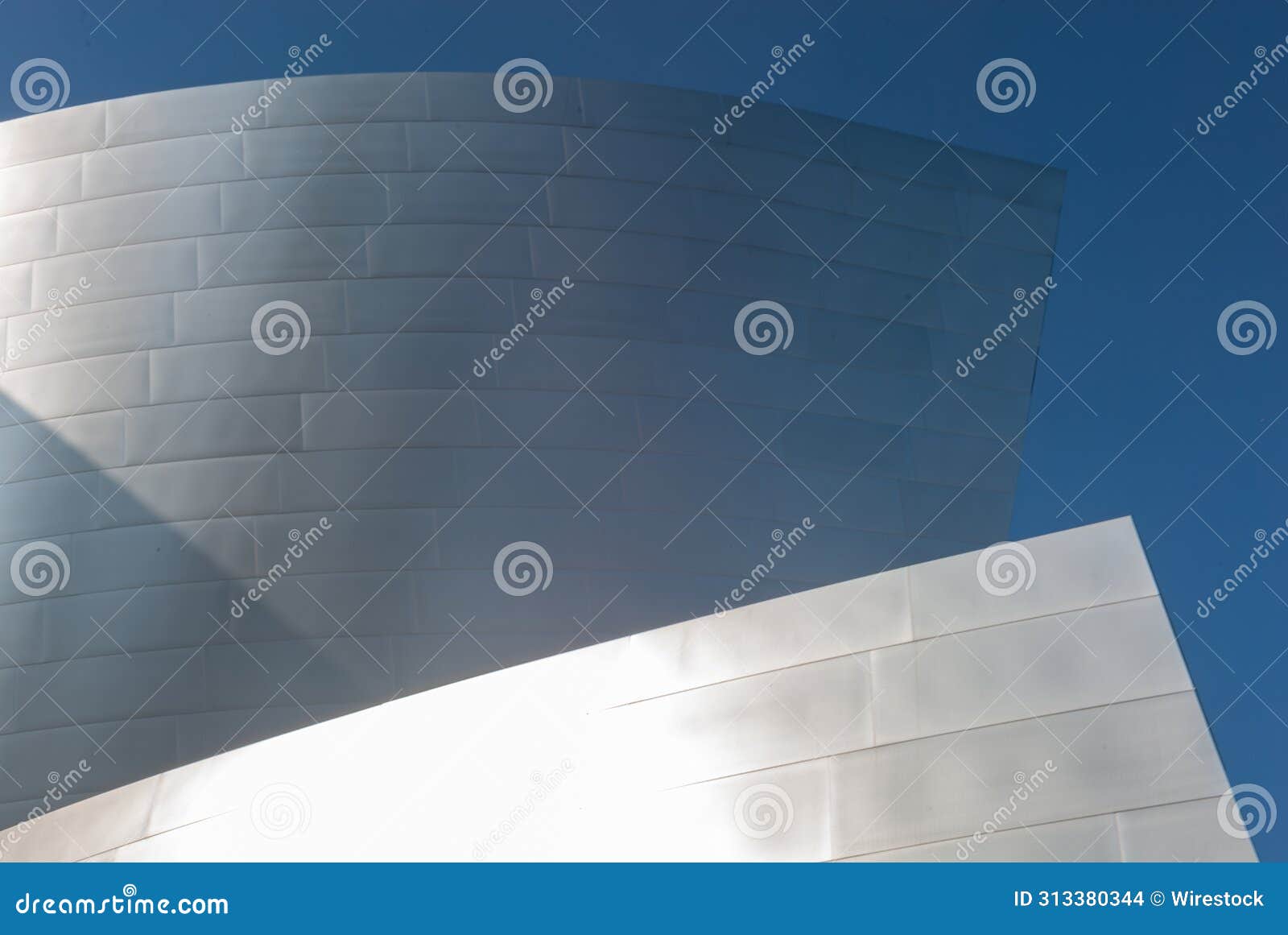 Light and Shadow of the Exterior of a Building Structure Editorial ...