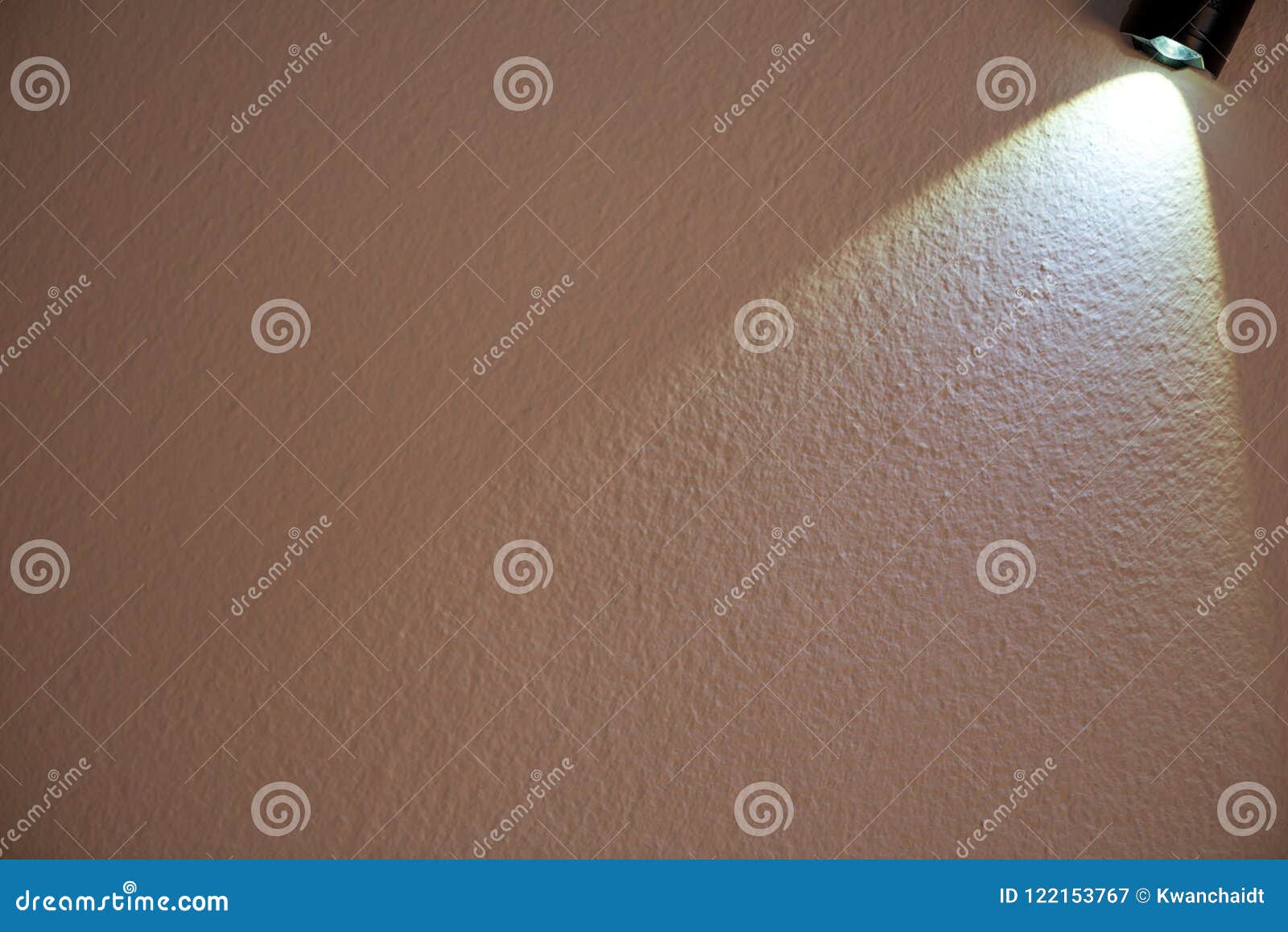 Light and Shadow of Flashlight on Wall Stock Image - Image of flash ...