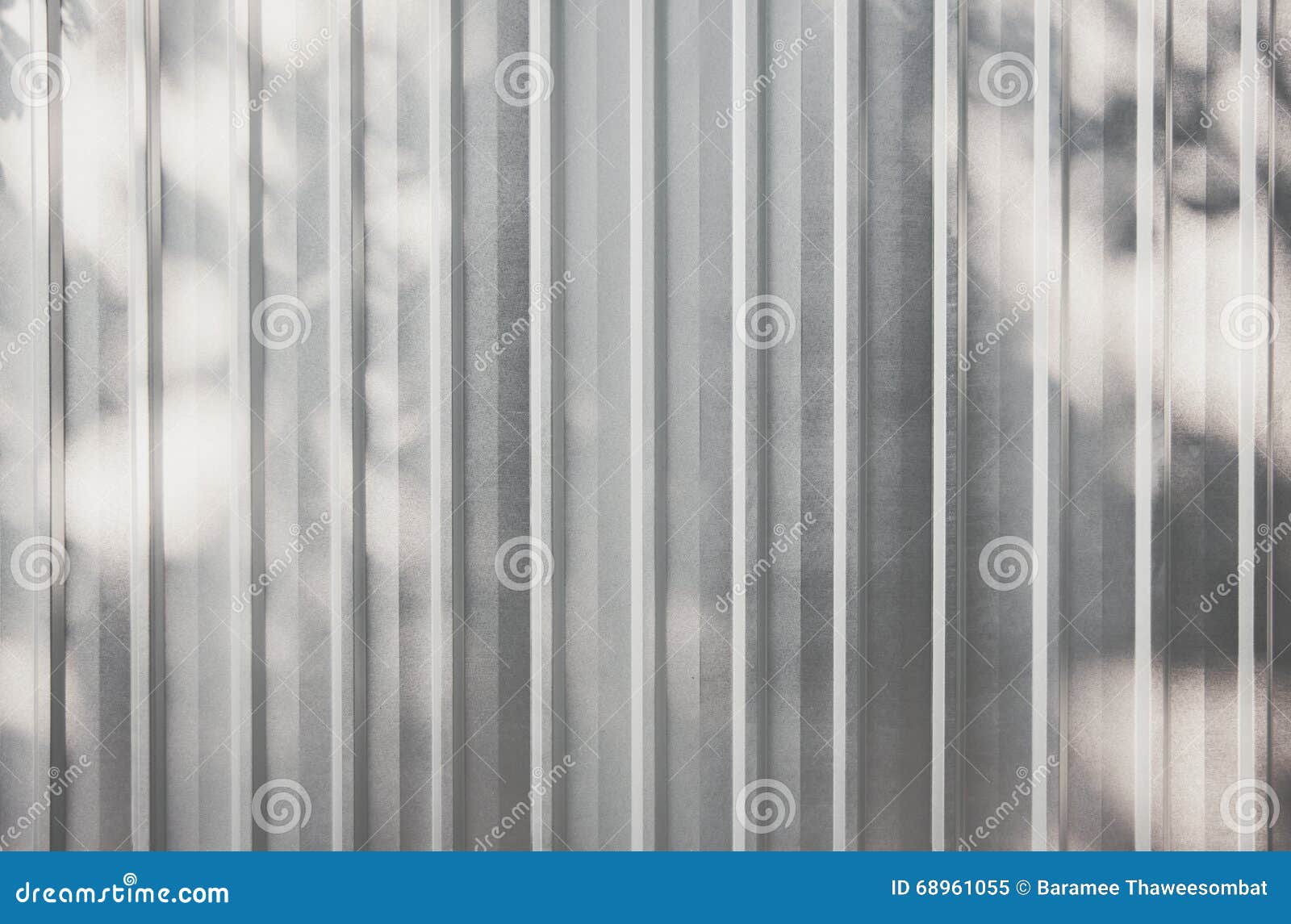 Light and Shadow Gray Metal Texture Stock Image - Image of roof ...