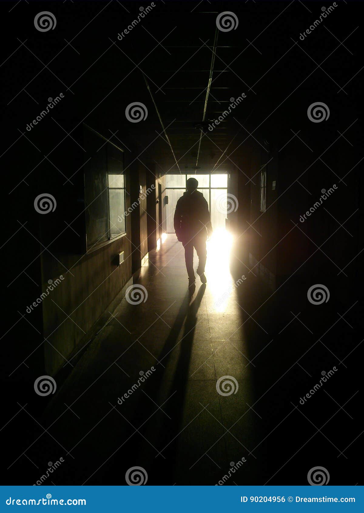 Light and shadow stock photo. Image of coridor, light - 90204956