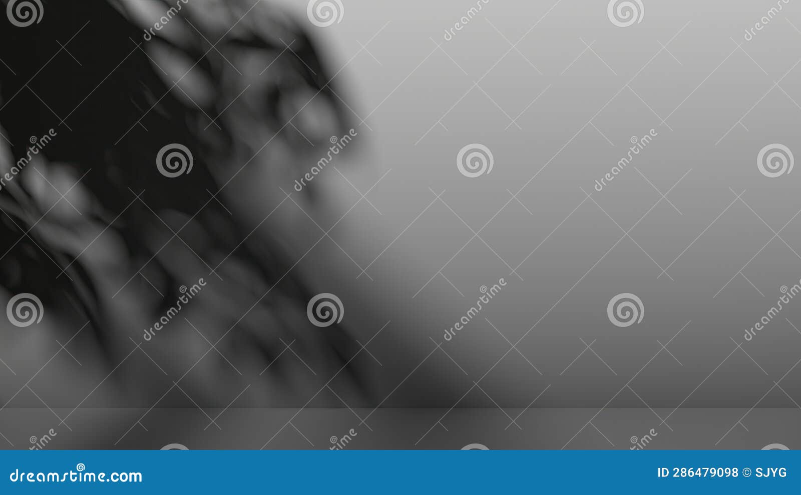 Light and Shadow in the Room, Blurred Shadow of Street Trees, GOBO ...