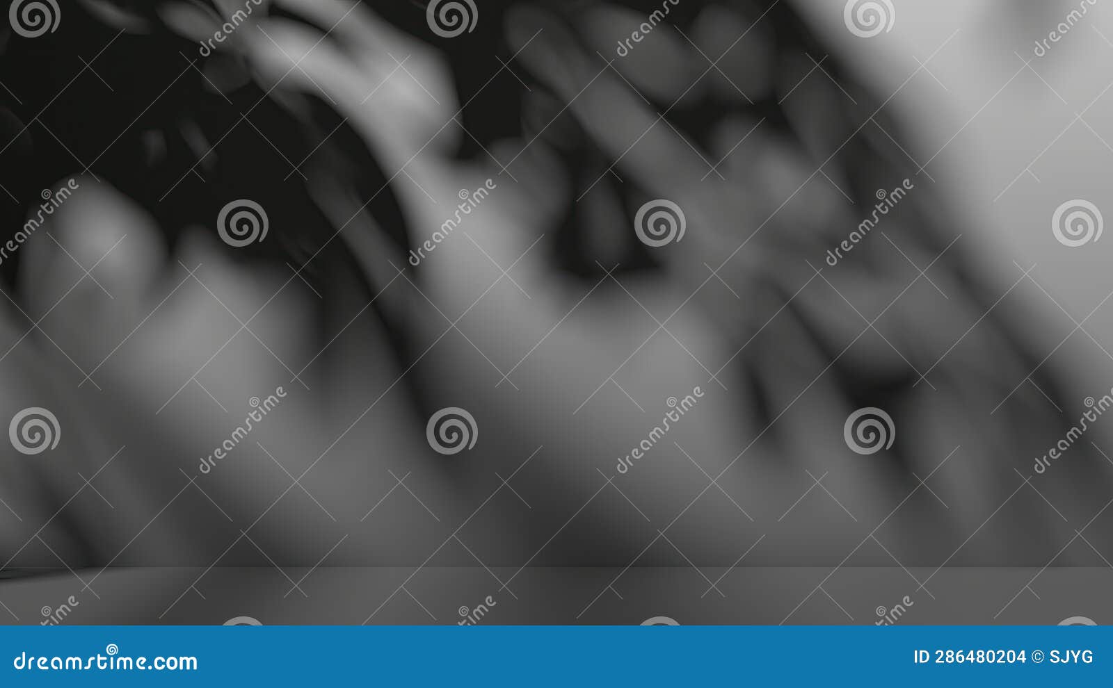 Light and Shadow in the Room, Shadow of Garden Trees, GOBO Light, Gray ...