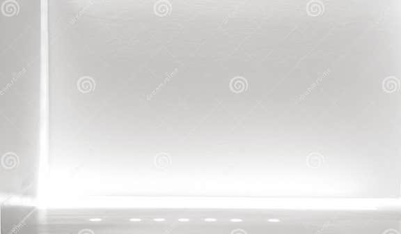 Light and Shadow in the Room, White Space Stock Image - Image of base ...