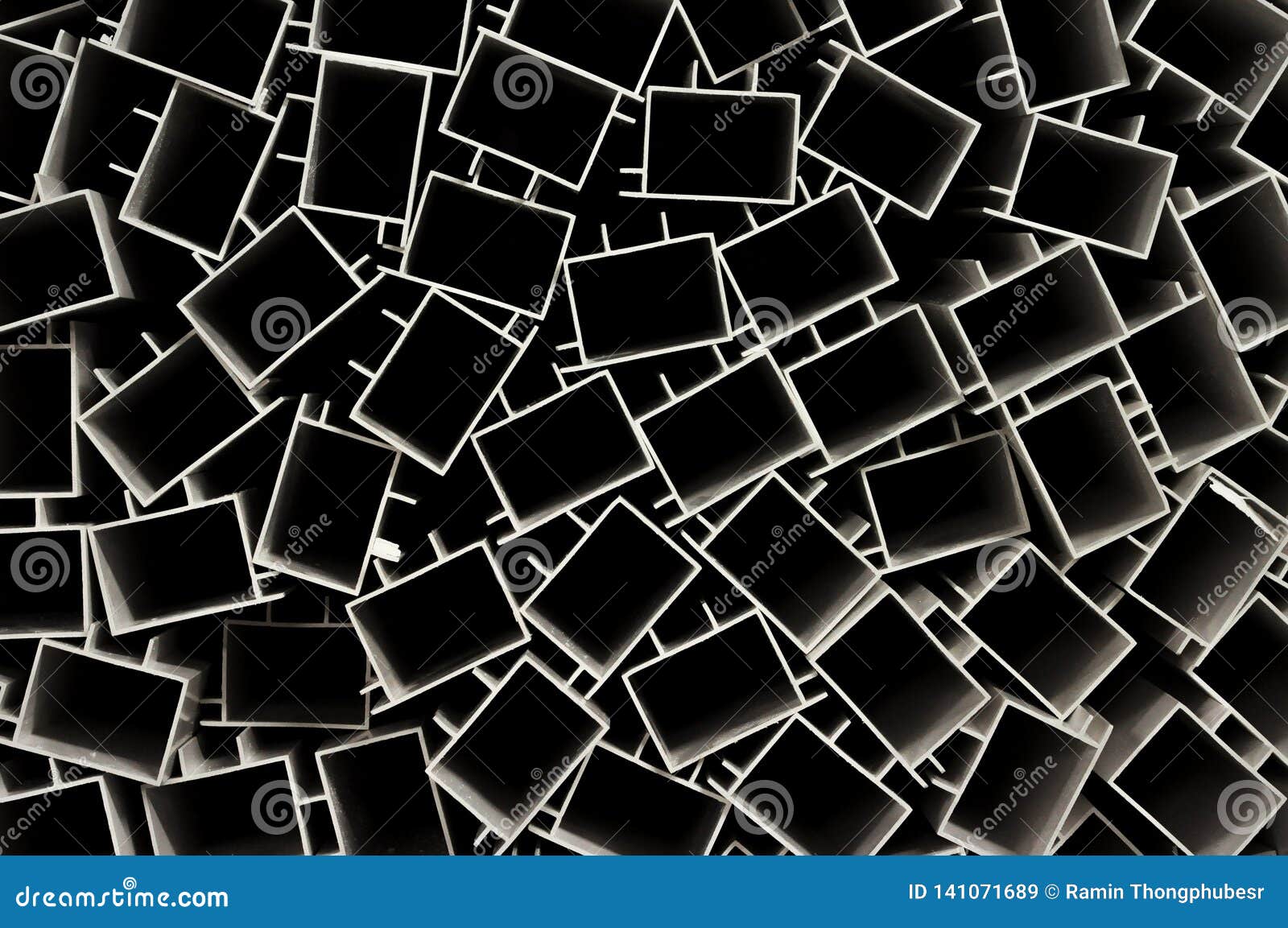 Light and Shadow with Square Stock Image - Image of construction ...