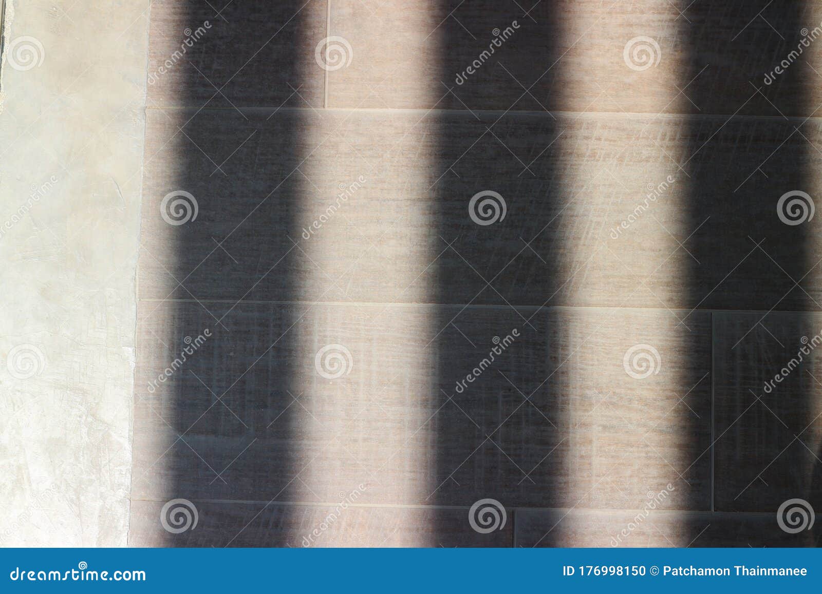 The Light and Shadow from the Sun Shining on the Floor, Abstract ...