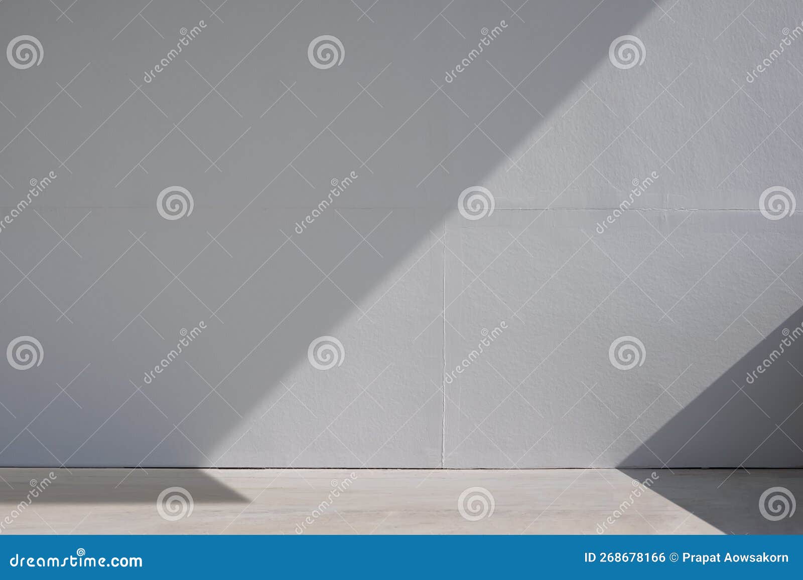 Light and Shadow on Surface of Blank Gray Gypsum Board Wall and ...