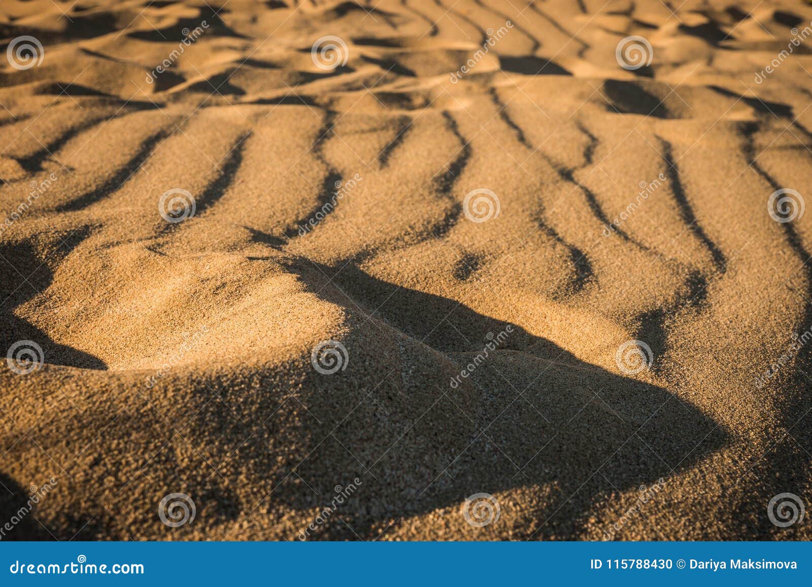 Light and Shadows on Sand on the Beach in Greece Stock Photo - Image of ...