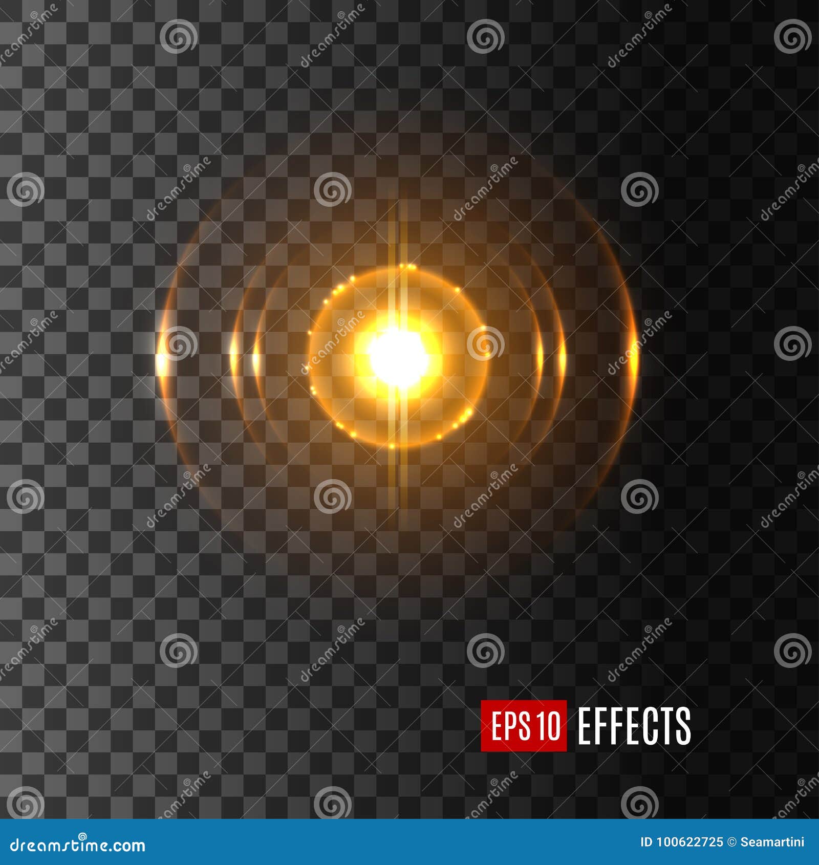 Light Shine Vector