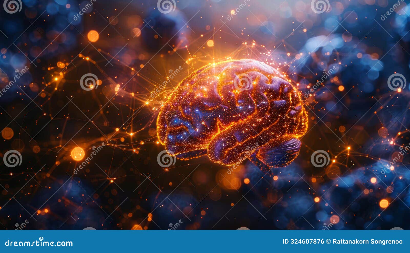 Light Shines and Sparkling on Brain. the Light of Artificial ...