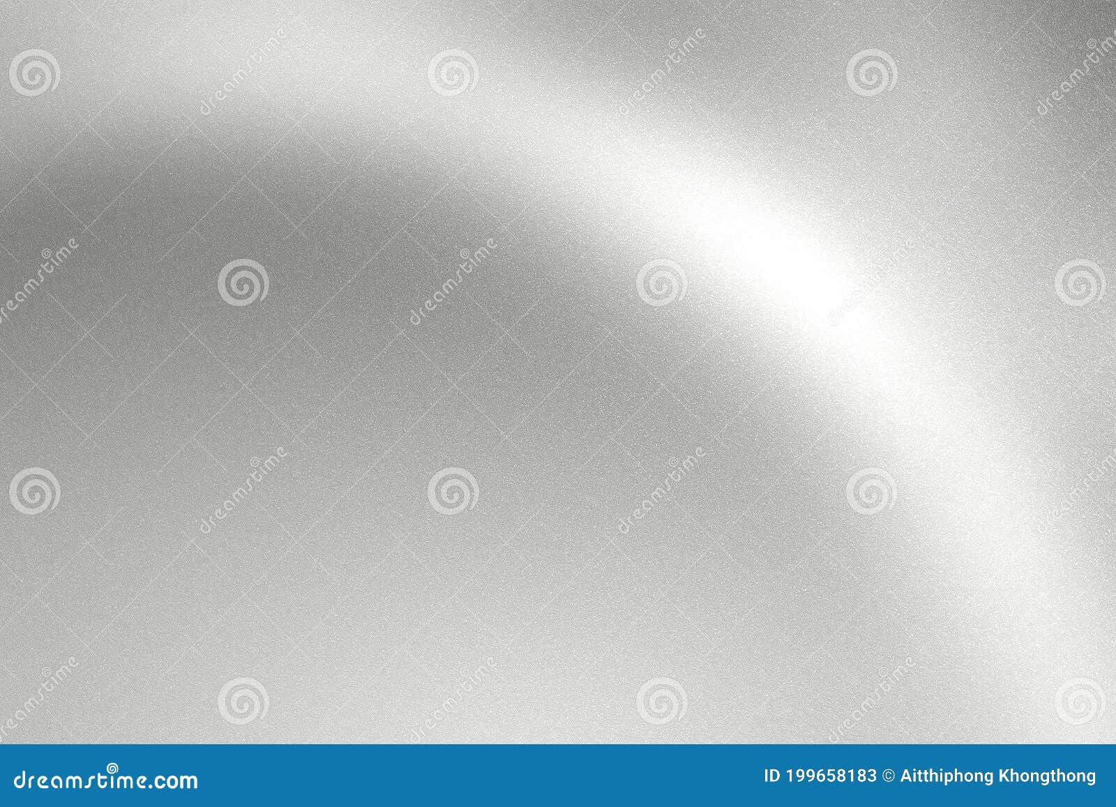 Light Shining Down on Silver Paper Wall with Copy Space, Abstract ...
