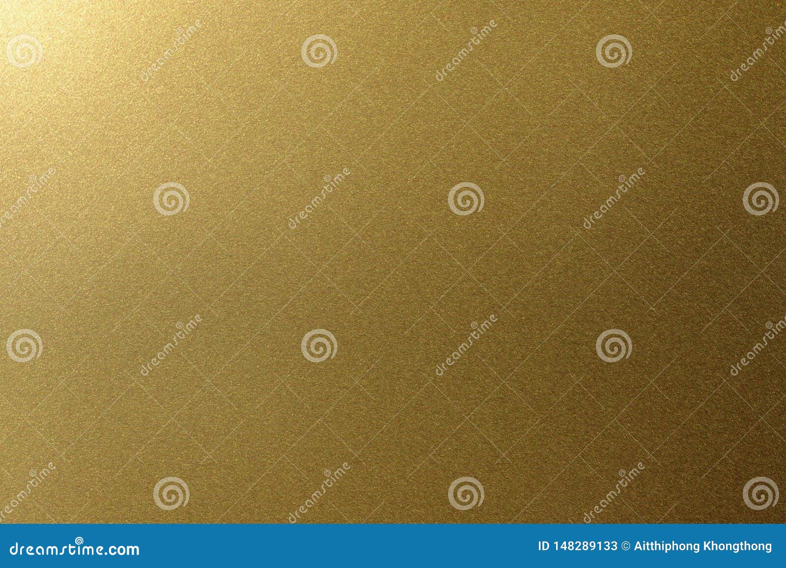 Light Shining on Golden Metal Plate, Abstract Texture Background Stock ...