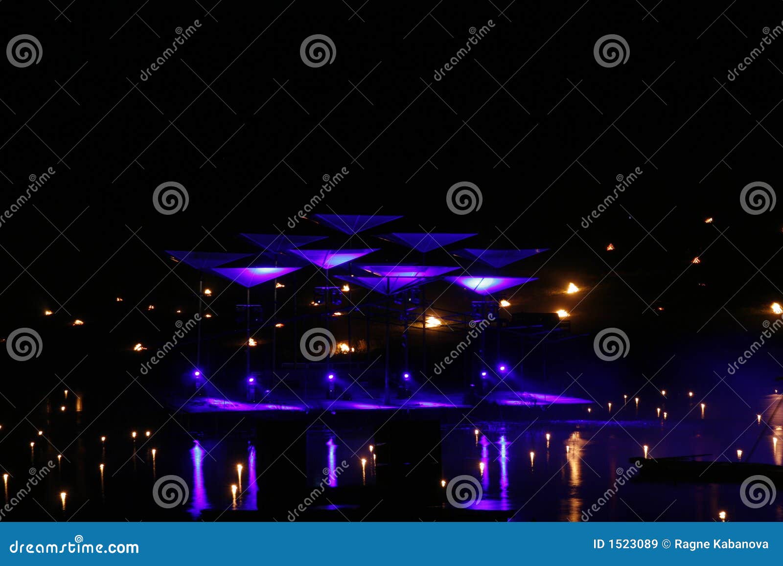 Light show stock image. Image of illumination, fantasy - 1523089