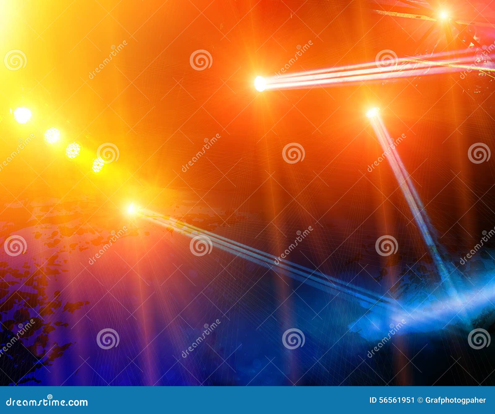 Light show. stock image. Image of illuminated, light - 56561951