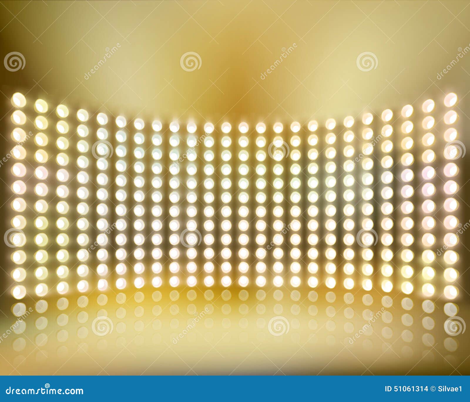 Light Show. Vector Illustration. Stock Vector - Illustration of center ...