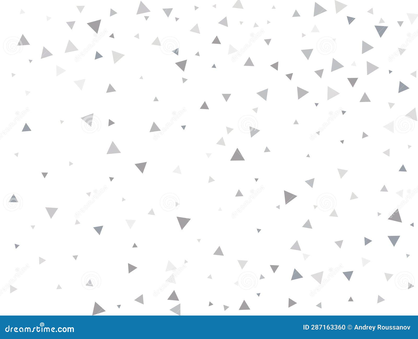 Light Silver Triangular Glitter Confetti Background. White Festive Texture. Stock Vector ...