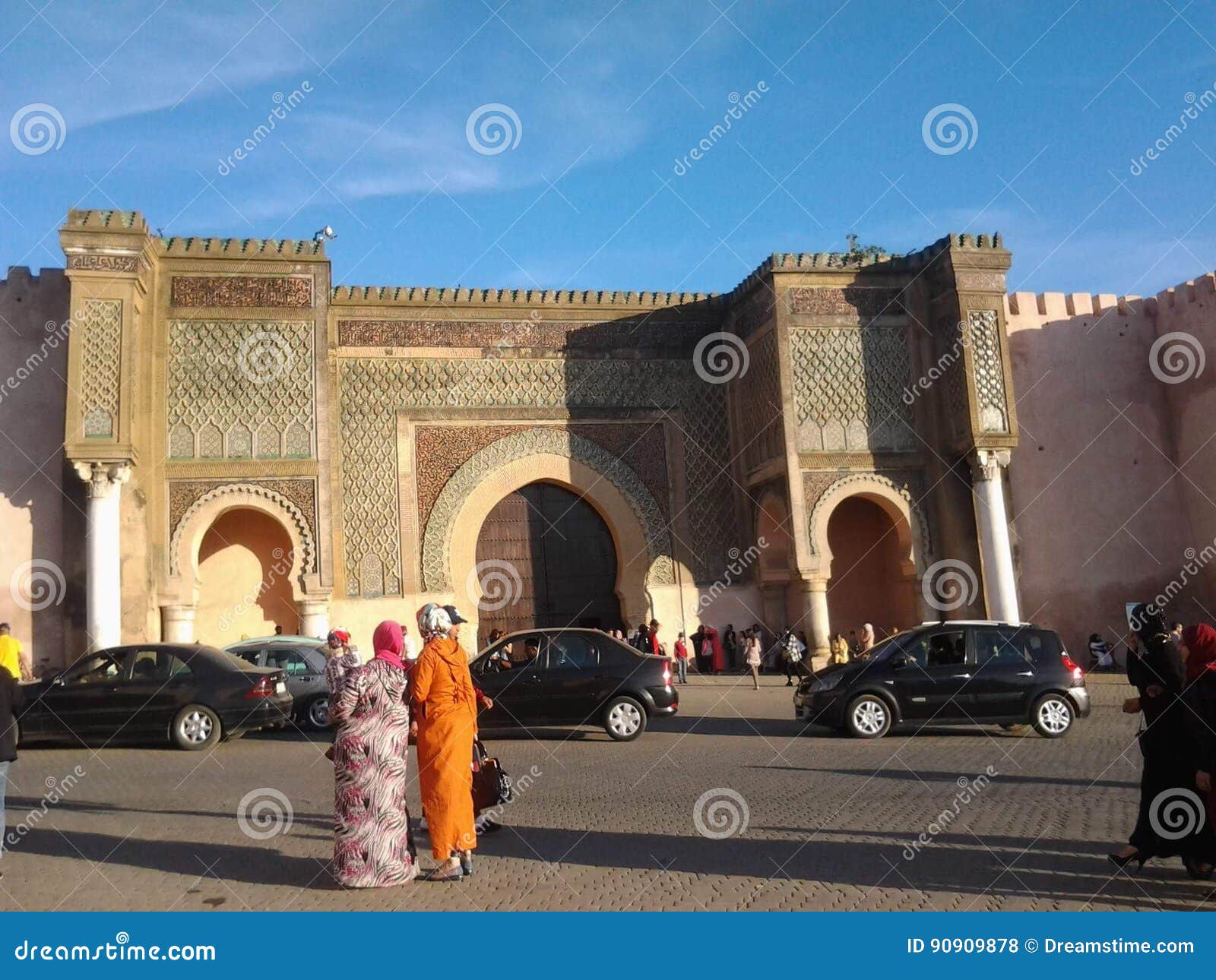 Light Sky Meknes Marocco People Editorial Stock Photo - Image of ...