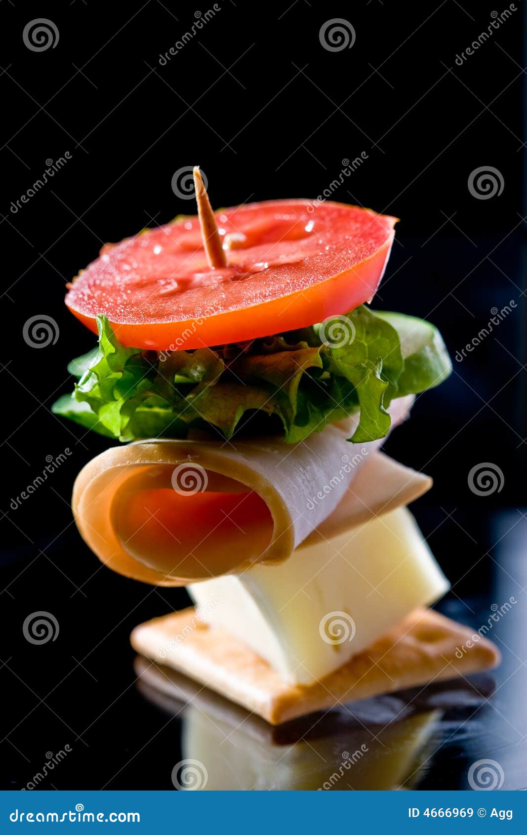 Light snack stock image. Image of dill, pepper, slice - 4666969
