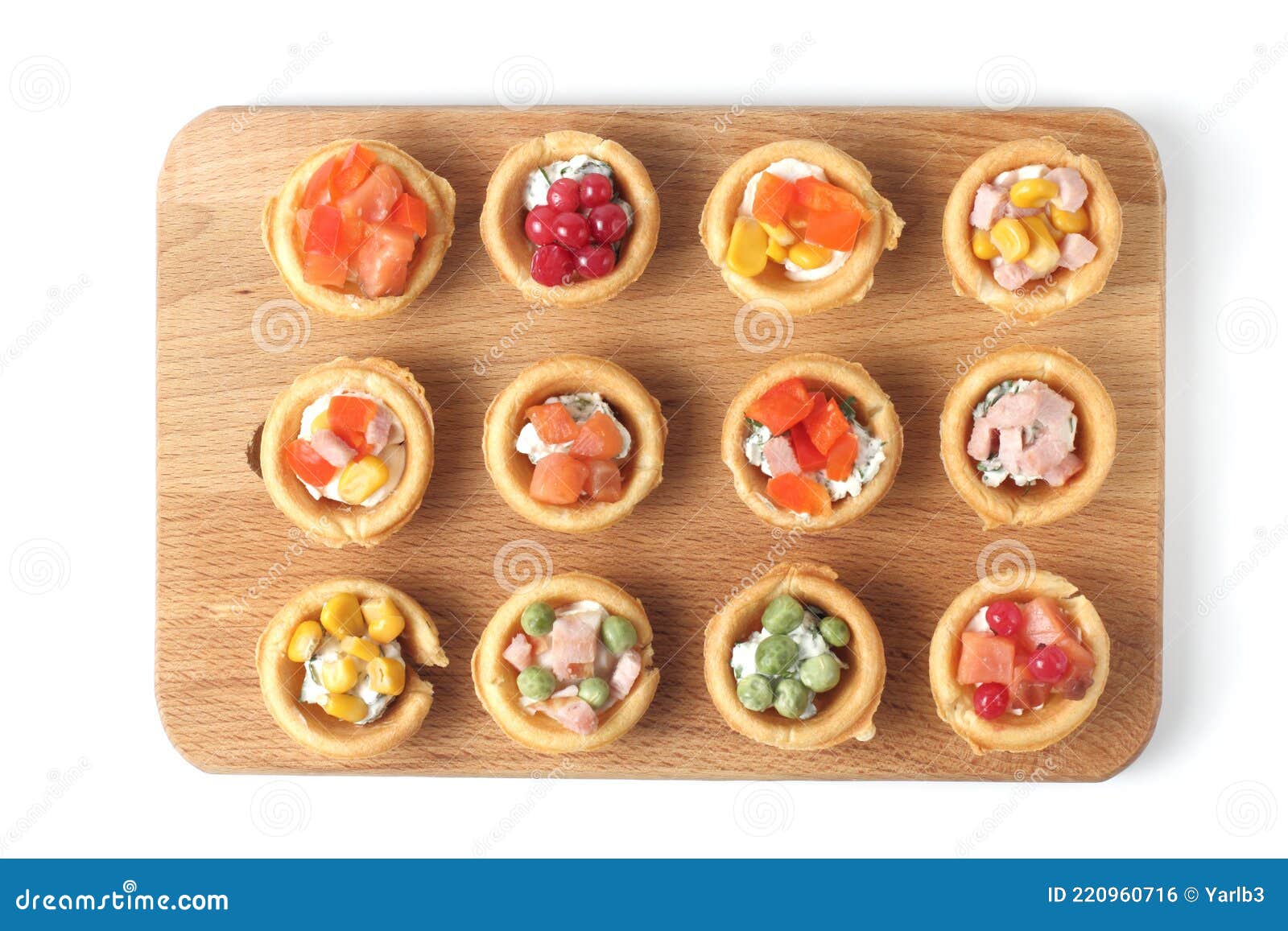 Light Snacks, Tartlets, Tapas, Beer or Wine or Cider, White Background ...