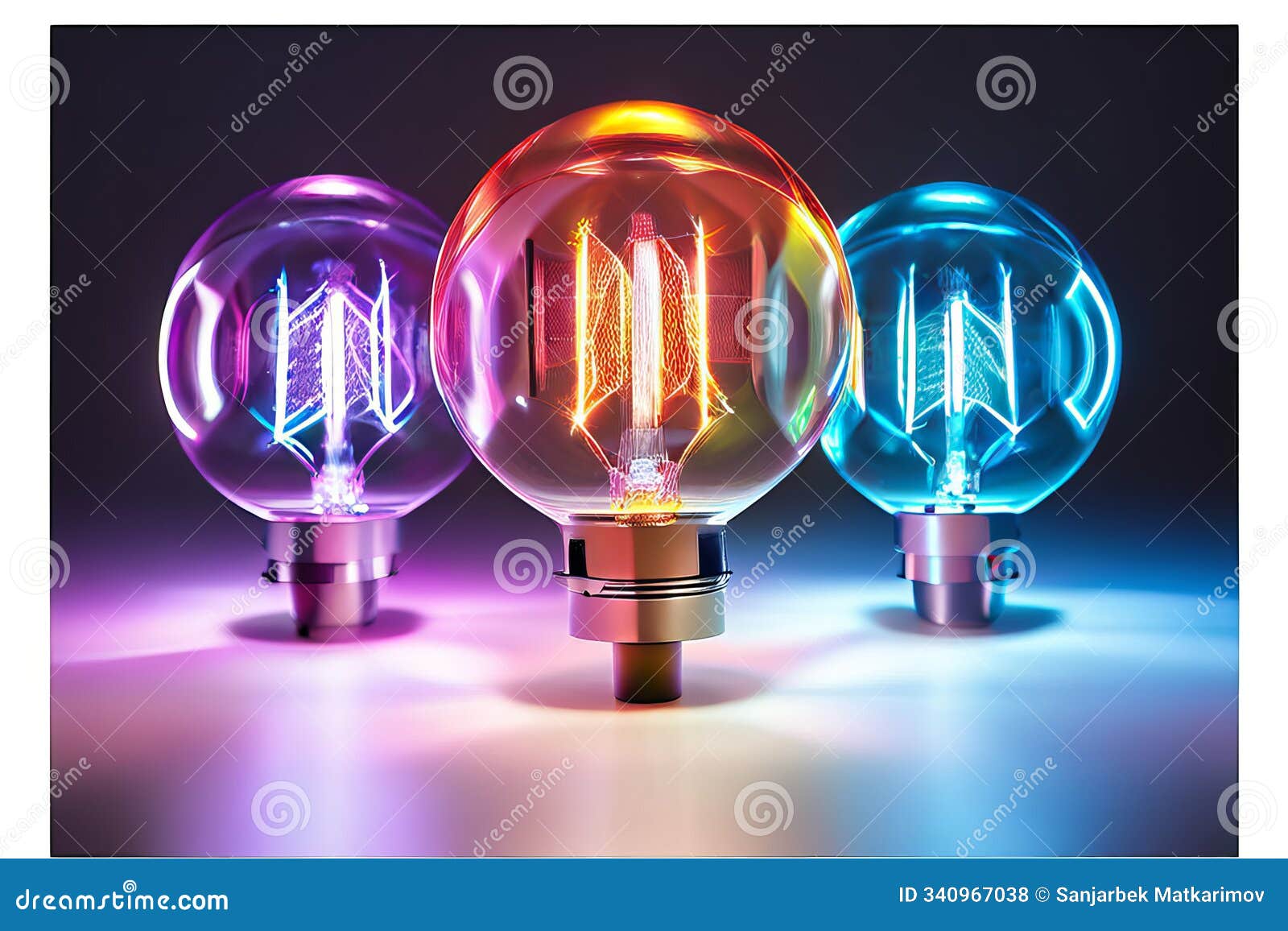 Light Source Single Point Source Multiple Point Sources Differen Stock ...