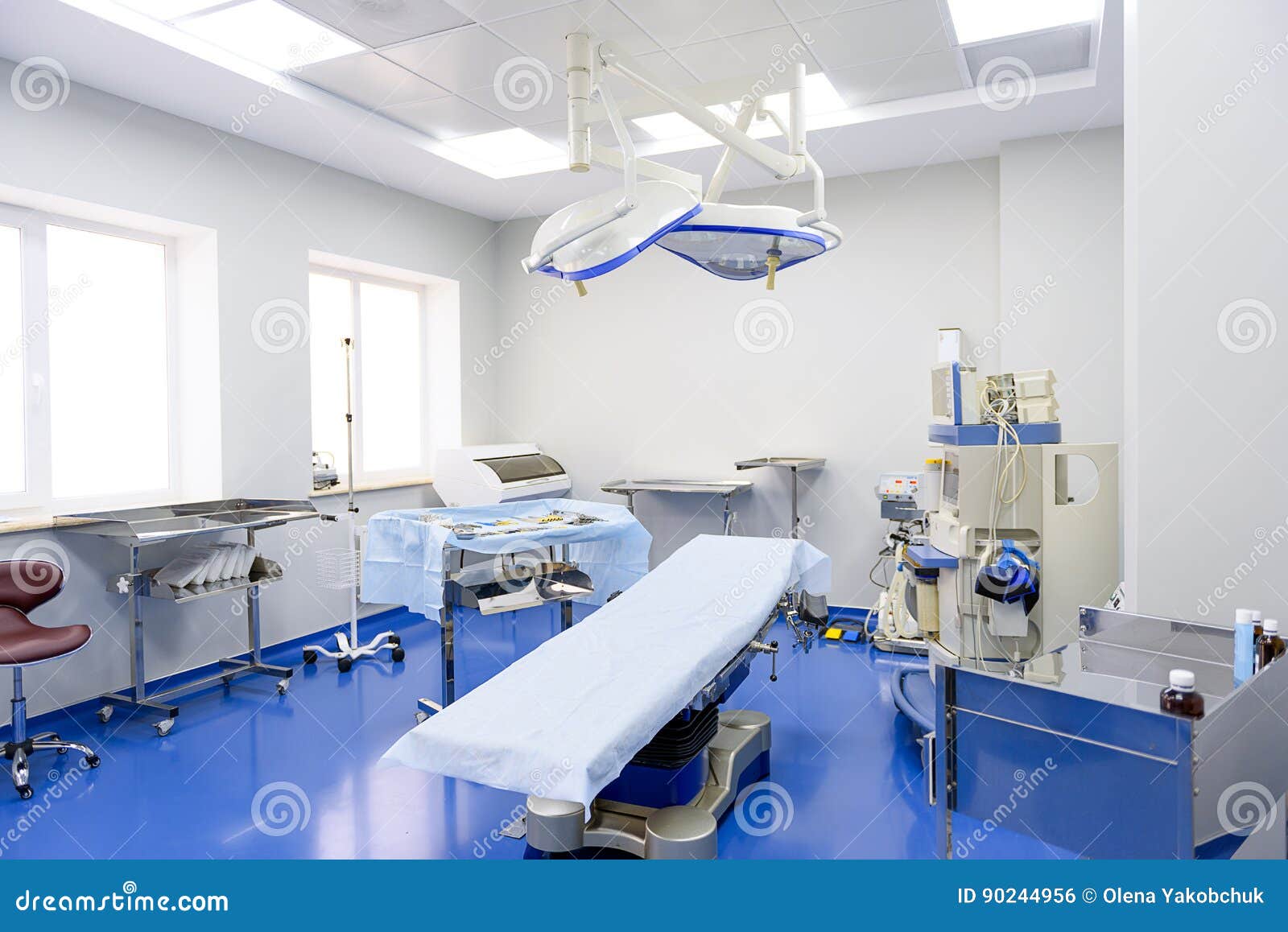 Light Space for Doing Operation Stock Photo - Image of intervention ...