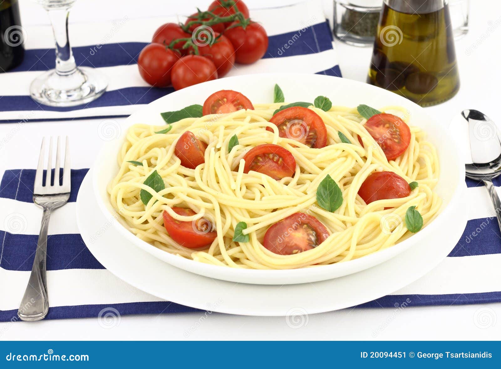 Light spaghetti stock image. Image of fresh, food, diet - 20094451