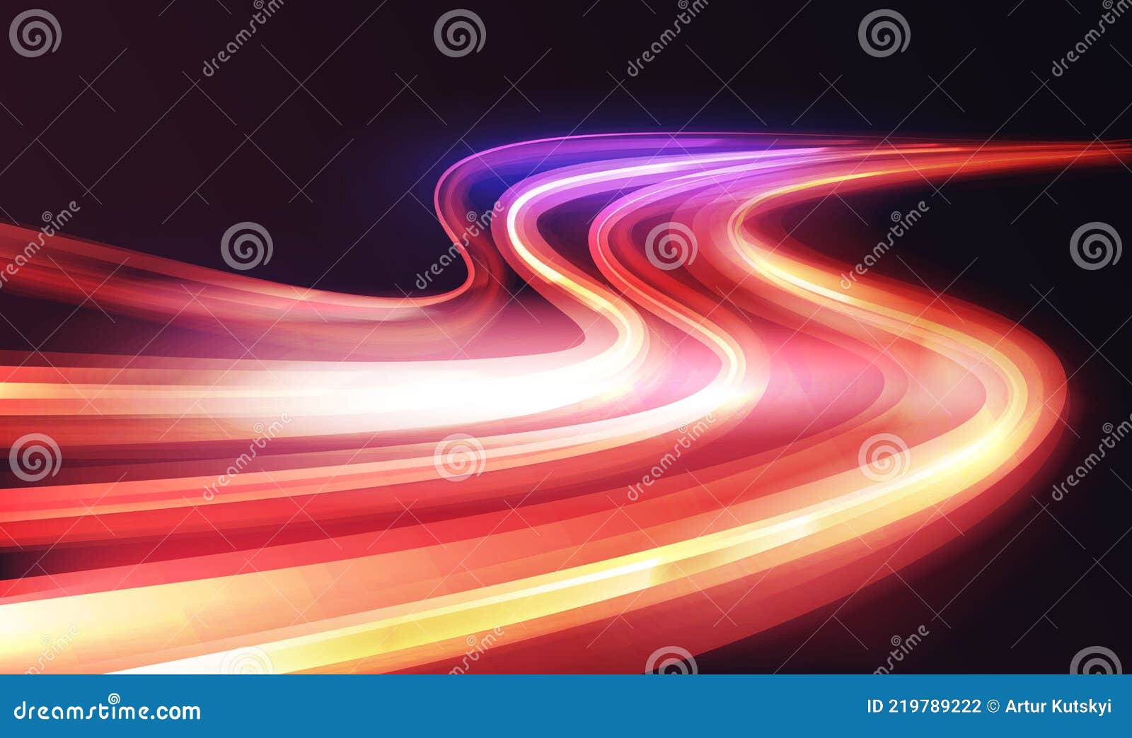 Light Speed Motion Trail, Blur Streak Effect, Long Exposure Fast Car ... Light Speed Motion Trail, Blur Streak Effect, Long Exposure Fast Car ...