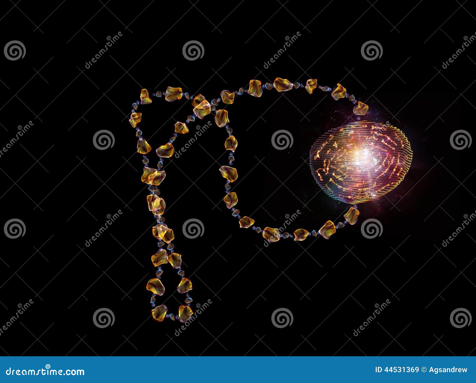 Light Spell stock illustration. Illustration of enchantment - 44531369