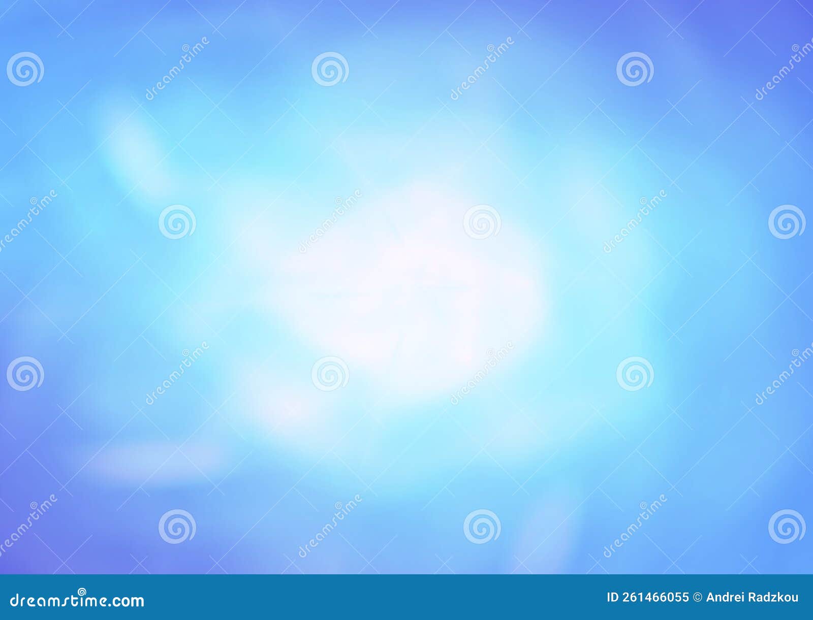 Light Spot on Blue Background. Simple Blurred Pattern Stock Vector ...