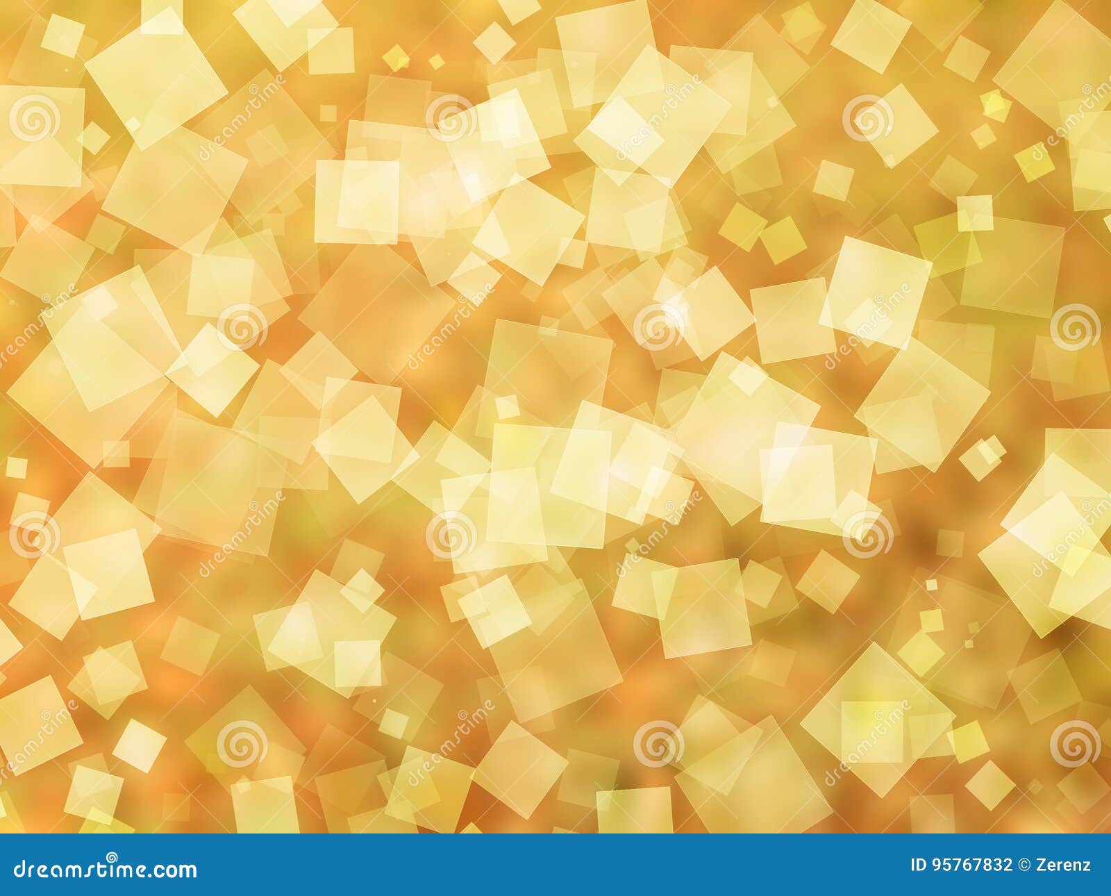 Light square bokeh stock illustration. Illustration of brown - 95767832