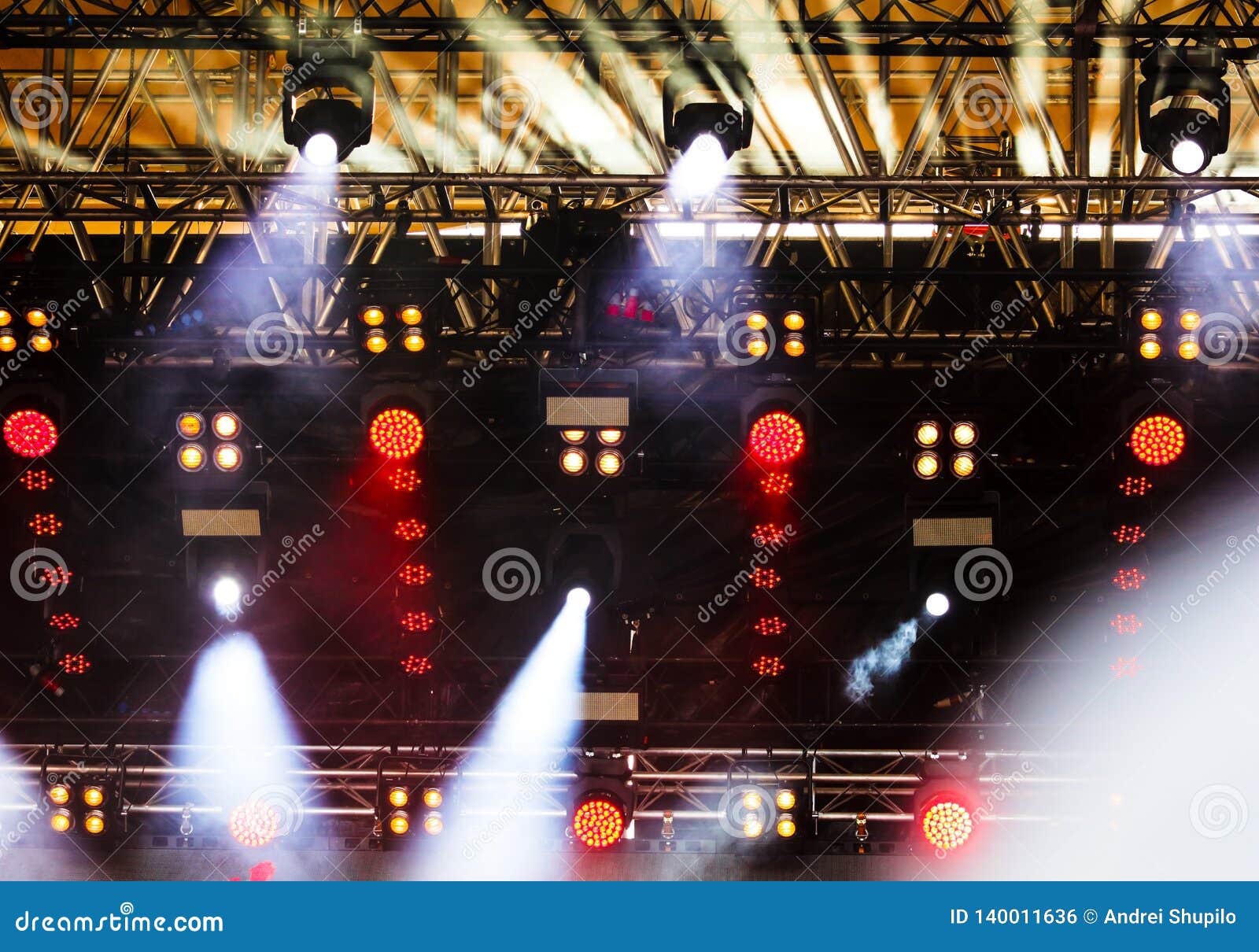 Light on the Stage As an Abstract Background Stock Photo - Image of ...