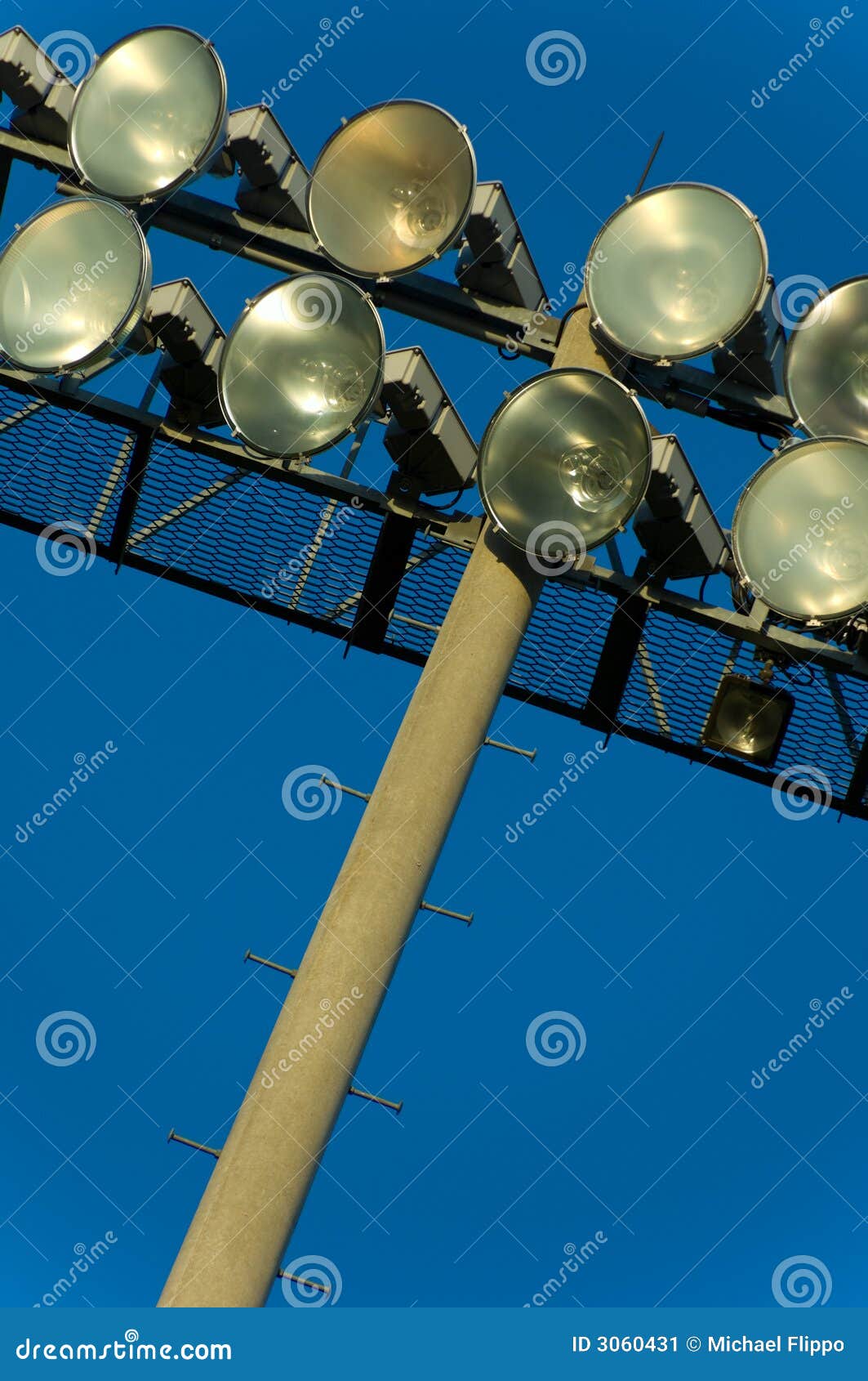 Light Standard Background stock image. Image of blue, flood - 3060431