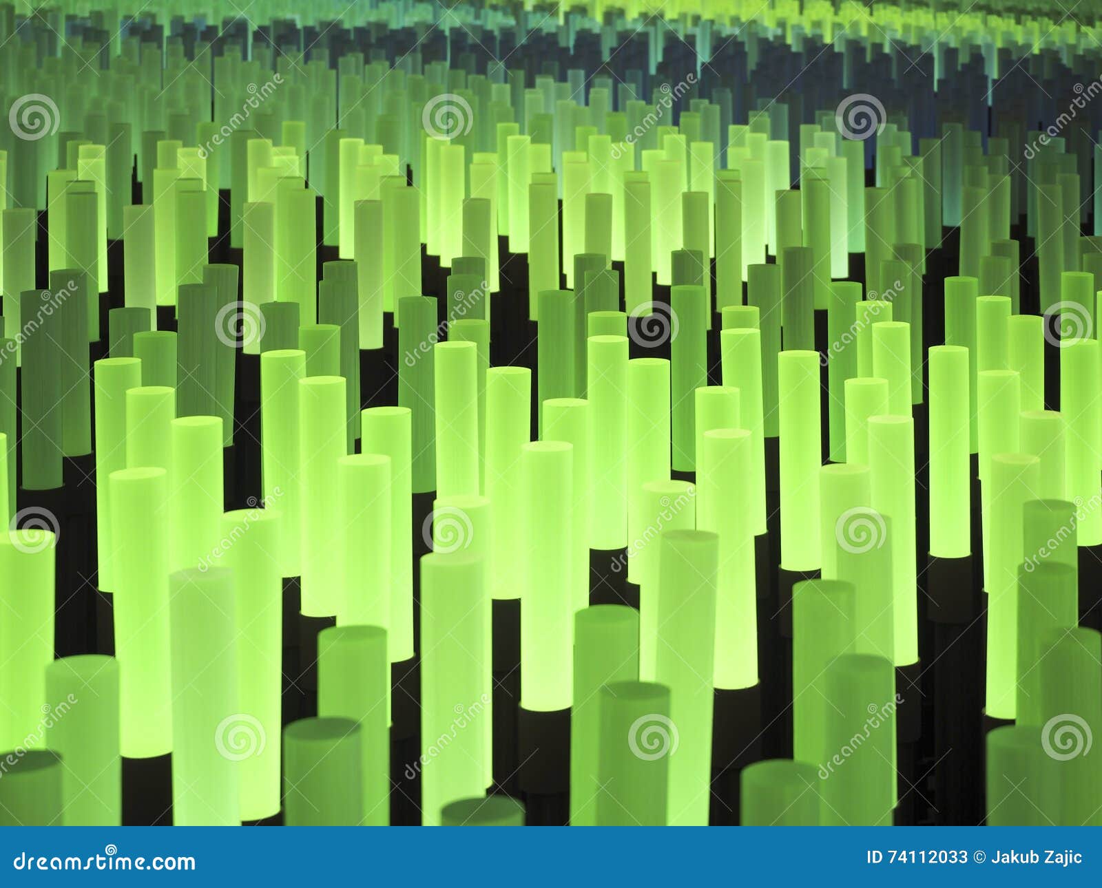 Light Sticks Abstract Field Stock Image - Image of design, artificial ...