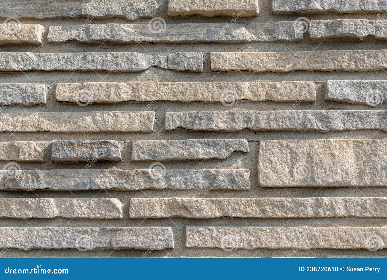 Light Stone Brick Wall, Background or Wallpaper Stock Photo - Image of ...