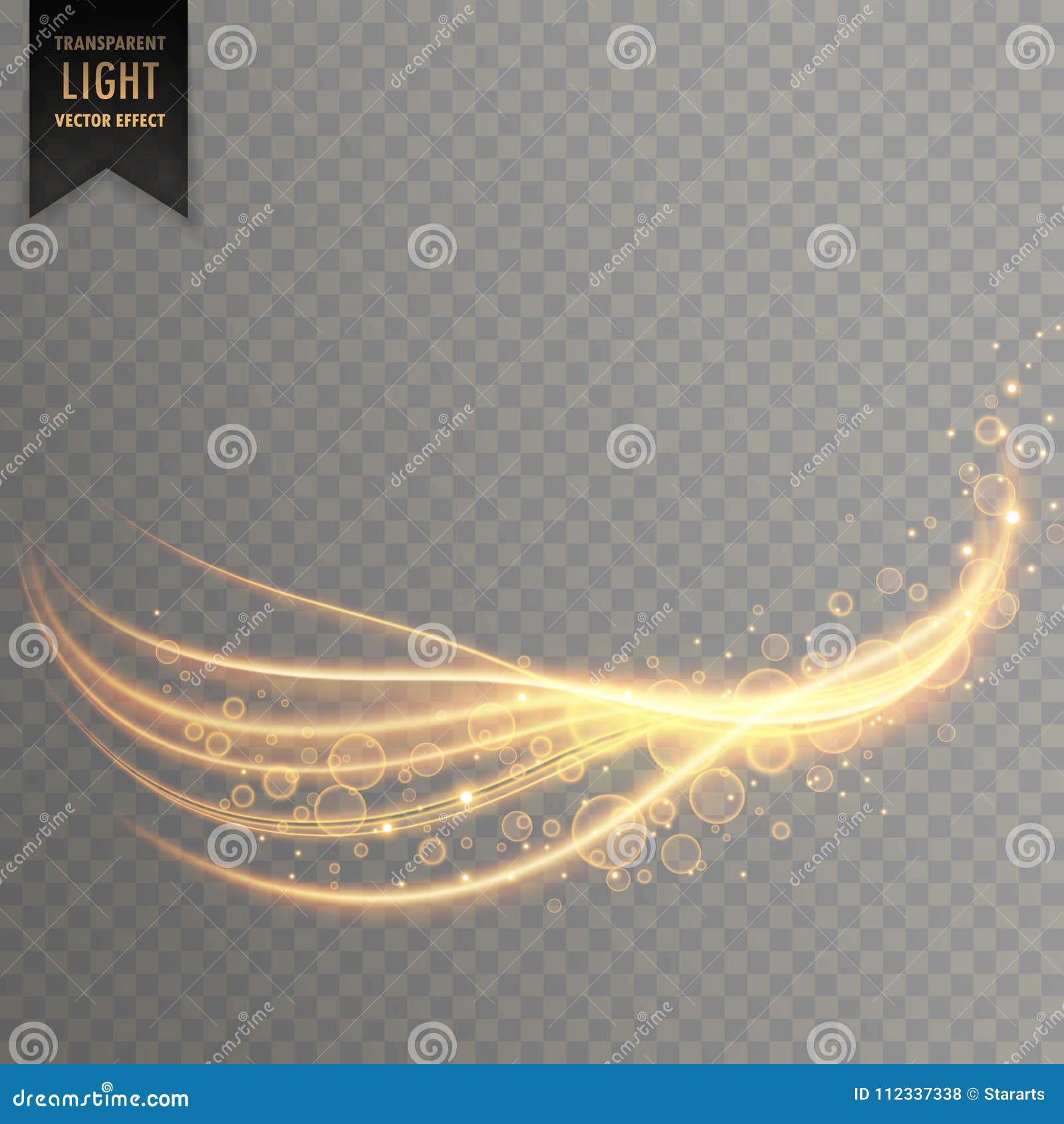 Light Streak with Shimmer Effect Stock Vector - Illustration of sparkle ...