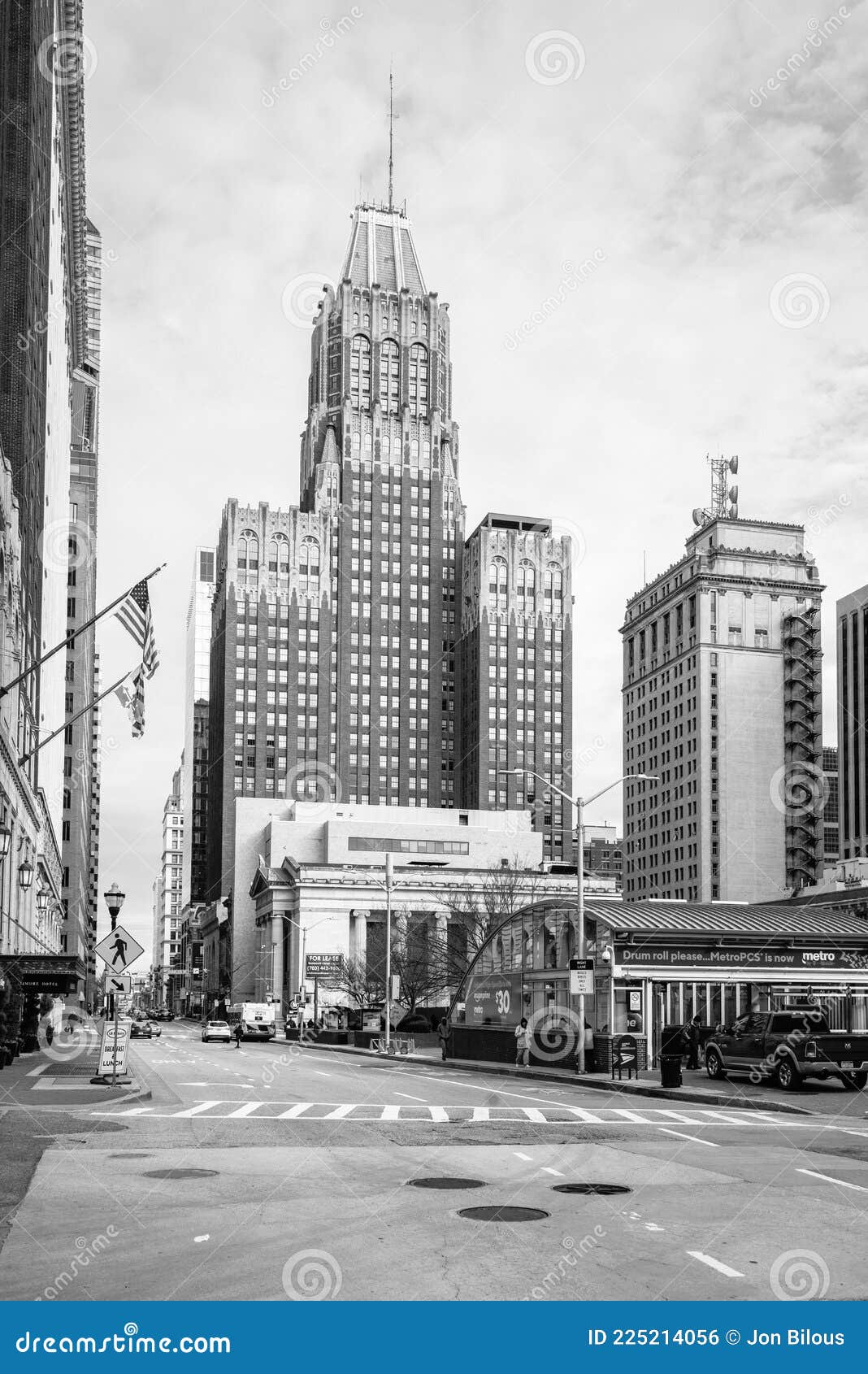 The 10 Light Street Building, in Downtown Baltimore, Maryland Editorial ...