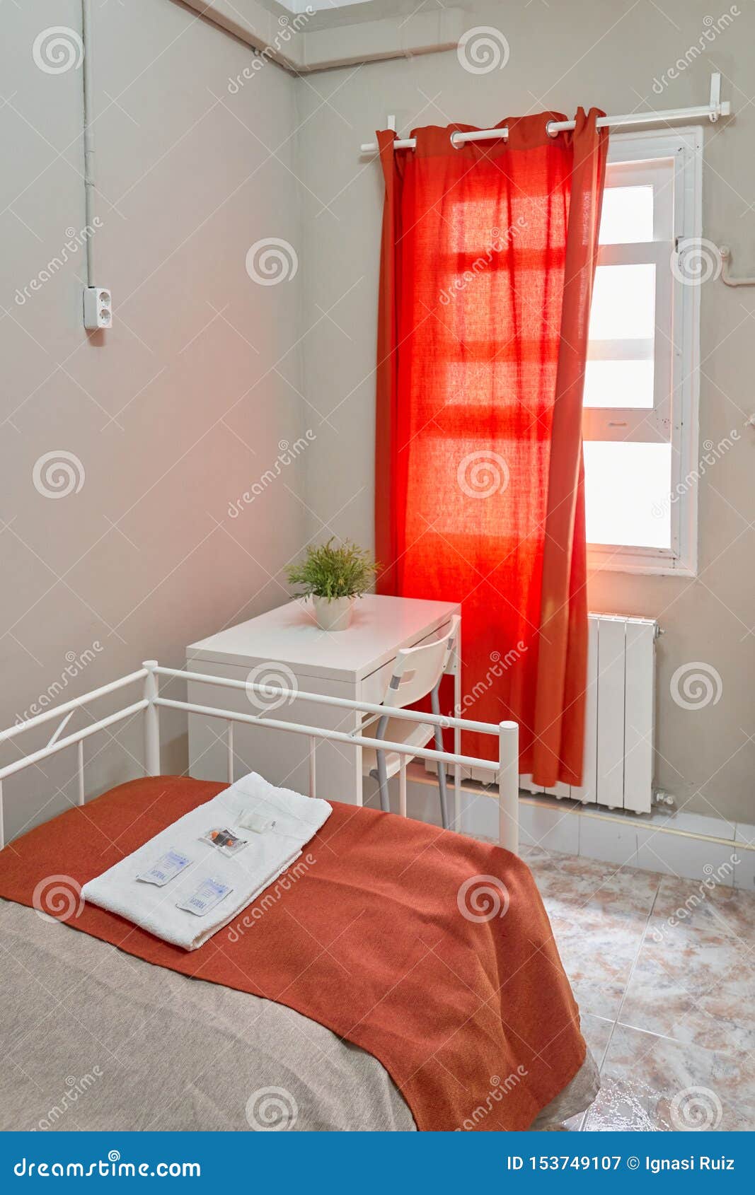 Light from the Street Trough the Balcony. Stock Image - Image of ...
