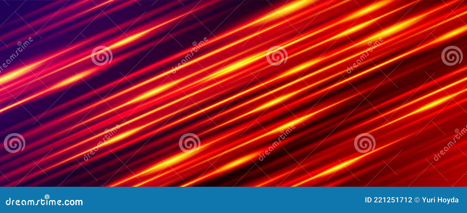 Wide Gaming Background. Glowing Line. Light and Stripes Moving Fast ...