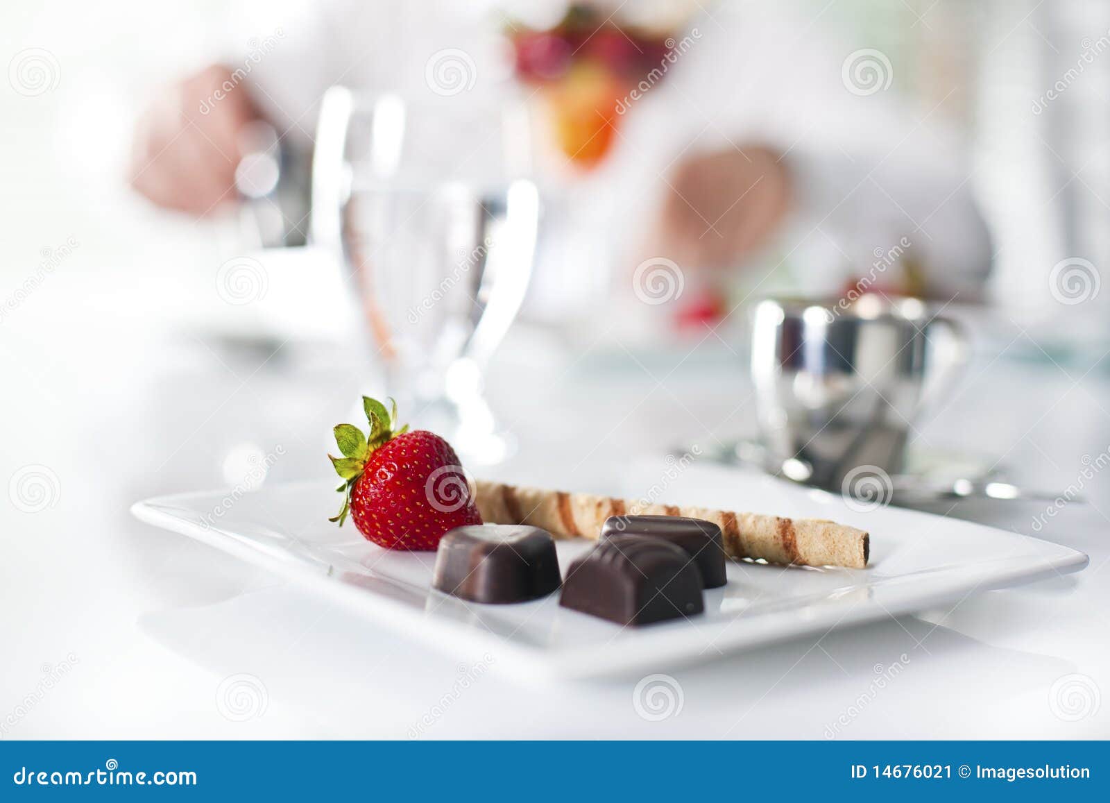 Light sweet dessert stock image. Image of candy, dark - 14676021